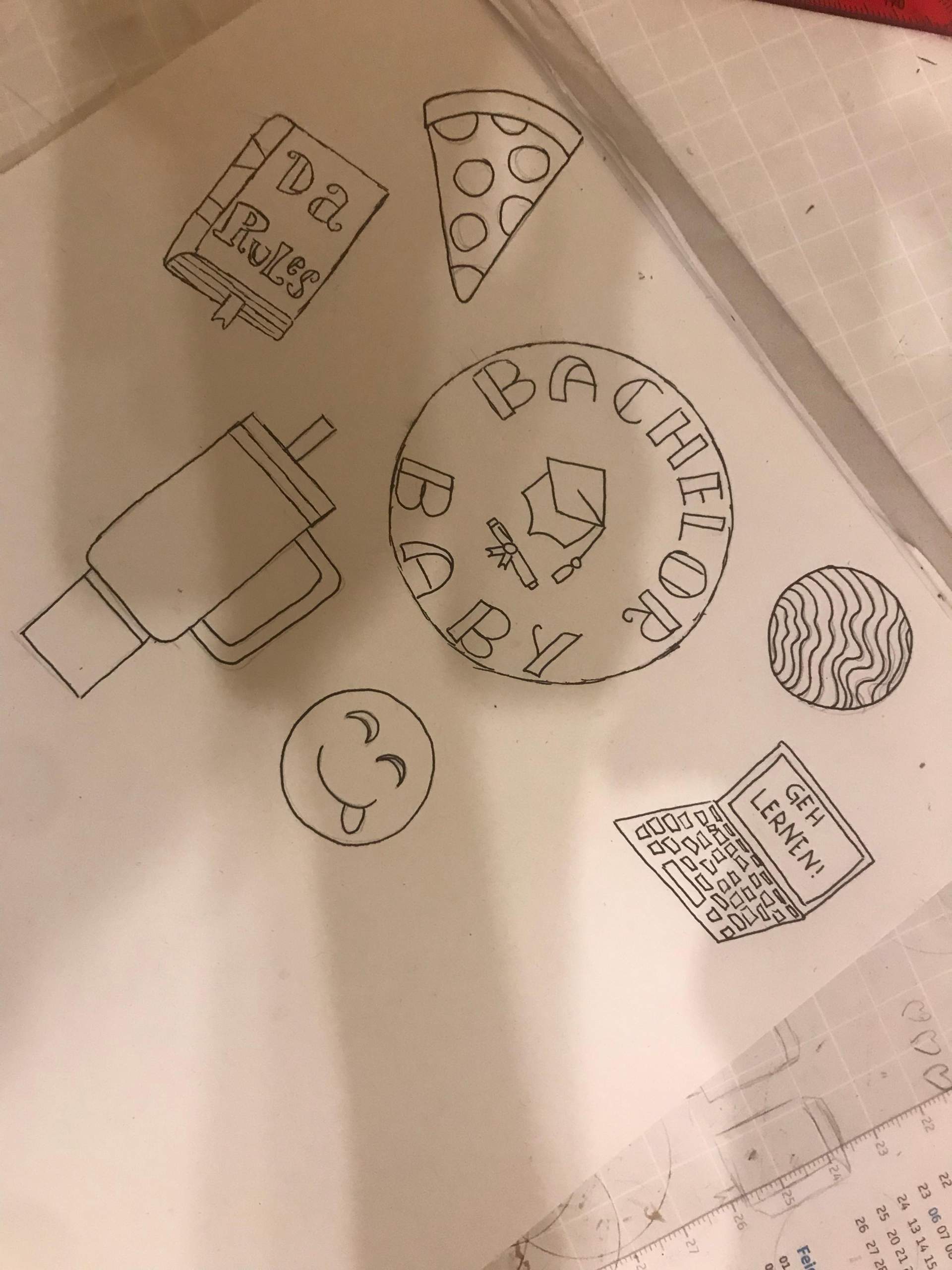 Was kann ich noch für Sticker malen? (Motivation, Aufkleber, selfmade)