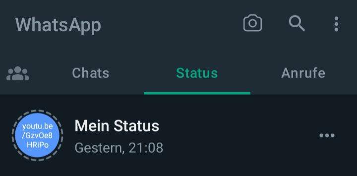 Was könnt ich in mein WhatsApp Status stellen worauf viele meiner ...