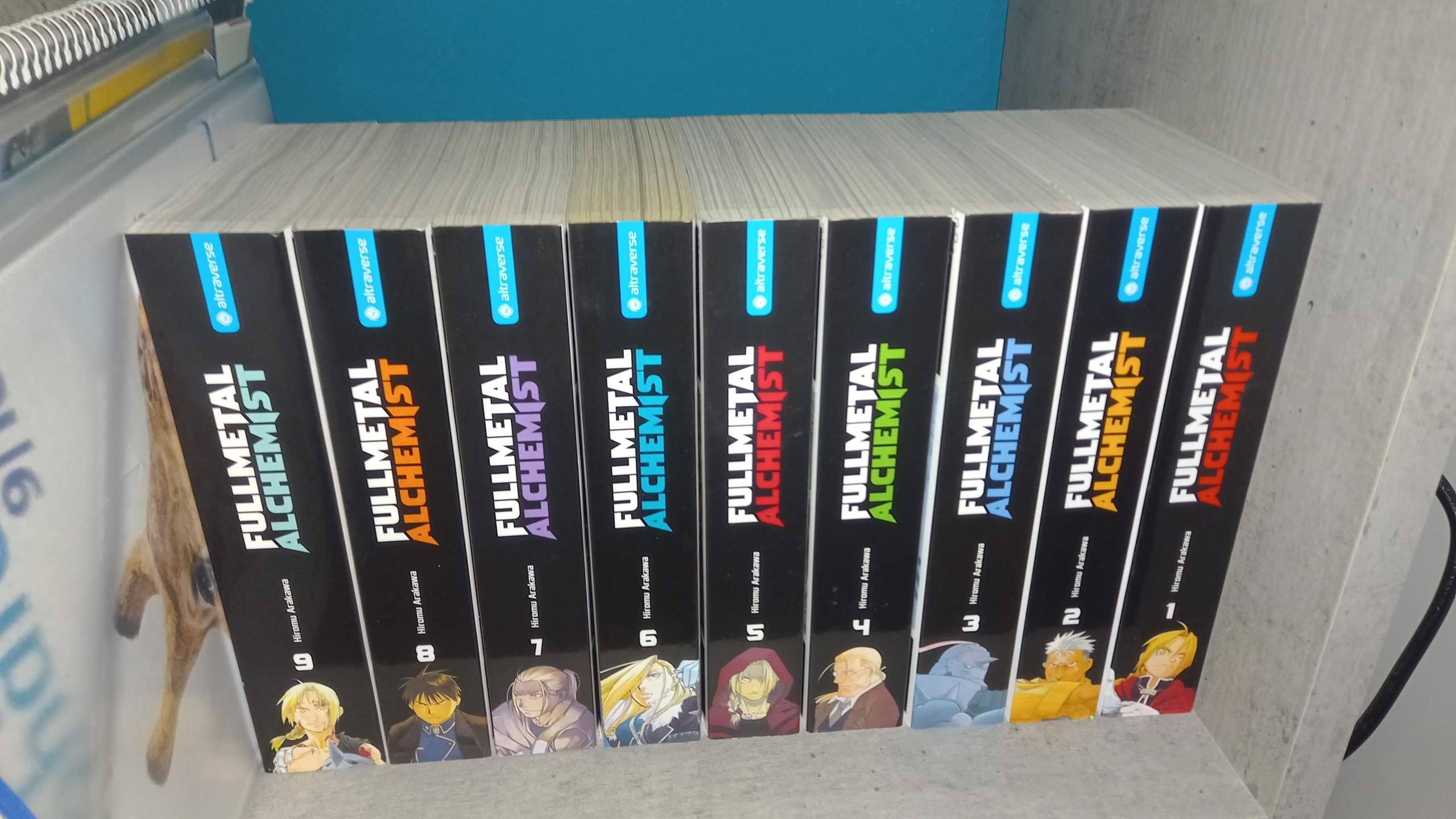 Was kommt nach Band 9 in Fullmetal Alchemist? (Mangaka)