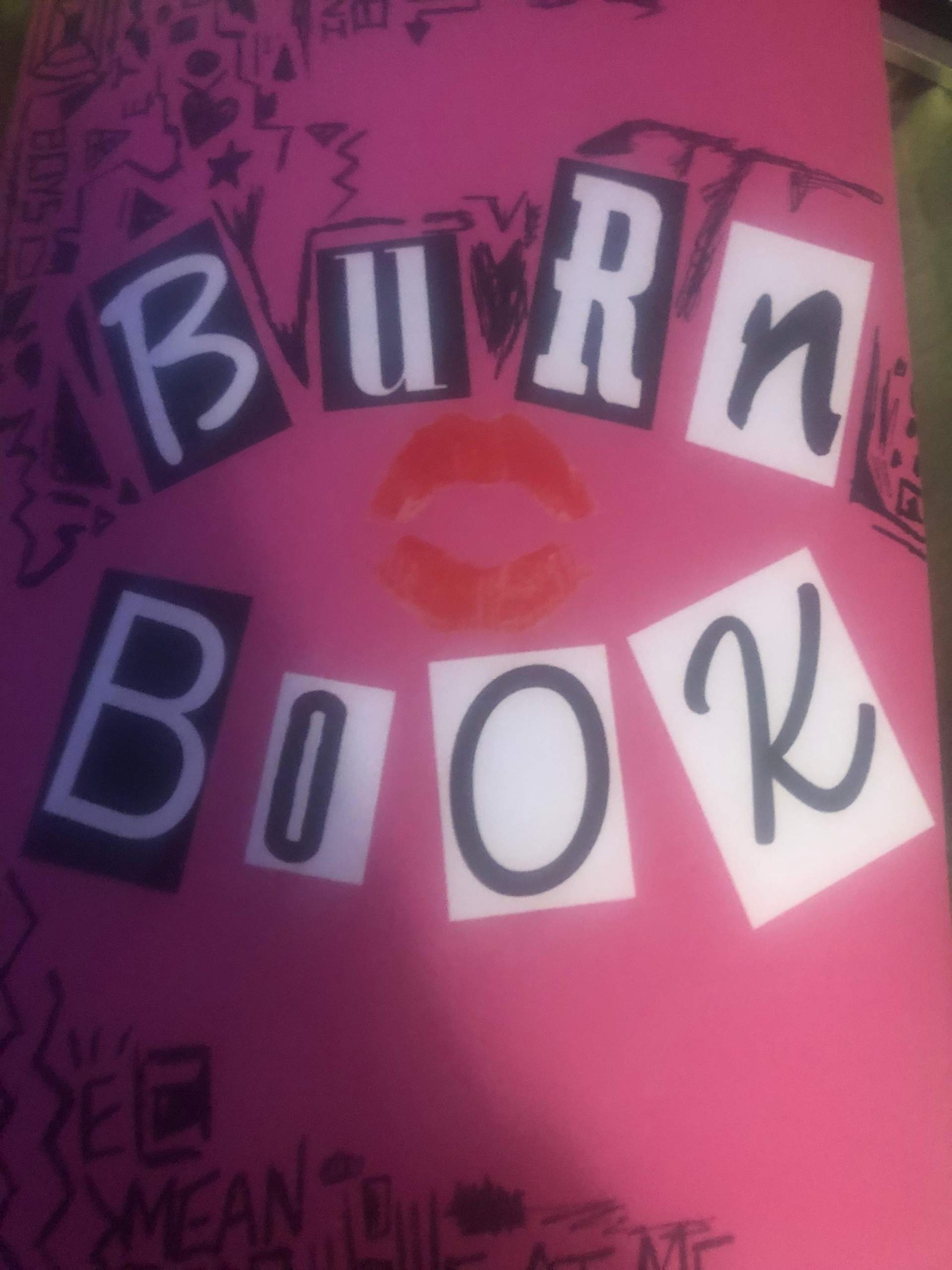 Was schreib ich in meinem burn book? (Buch, mean-girls)