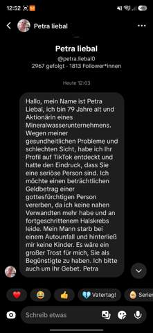 Was sind dass für Menschen auf tiktok? (Instagram, Account, Betrug)