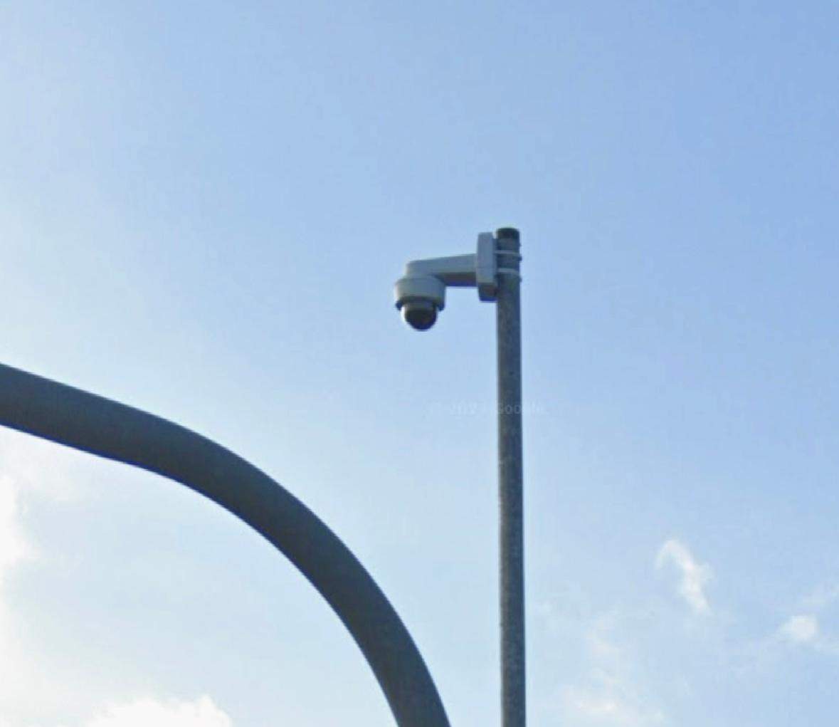 Was sind die weiße Überwachung kamara viele sagen das sind für busse ...