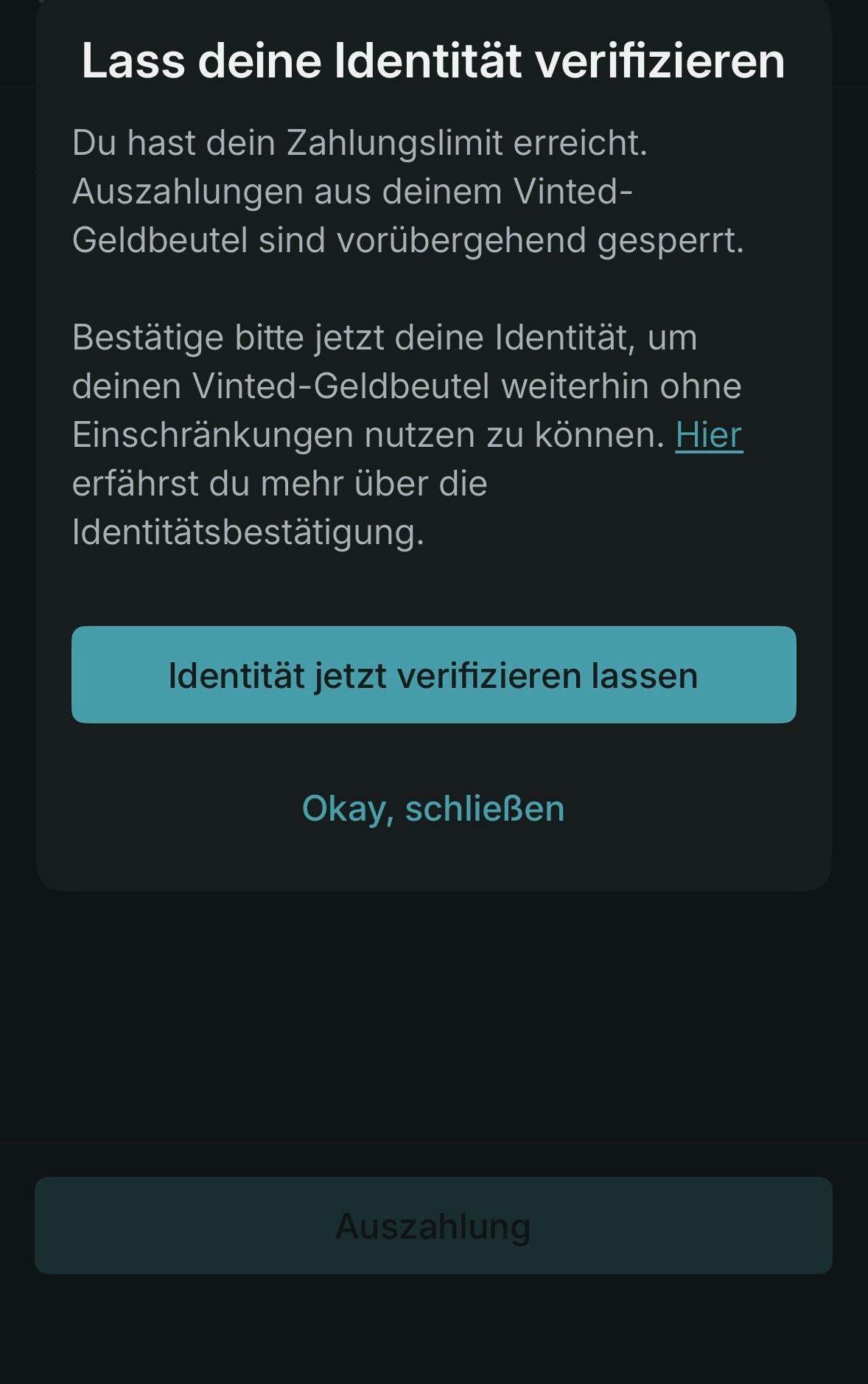 Was tuen bei Vinted Identitätsverifizierung? (Geld, PayPal, Käuferschutz)