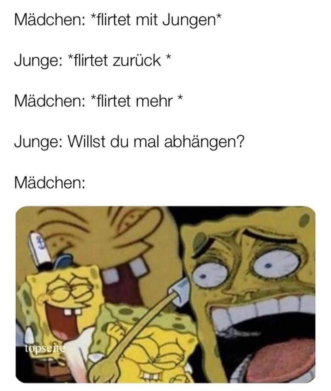 Was würdet ihr in diesem Meme interpretieren und bestätigen? (flirten)