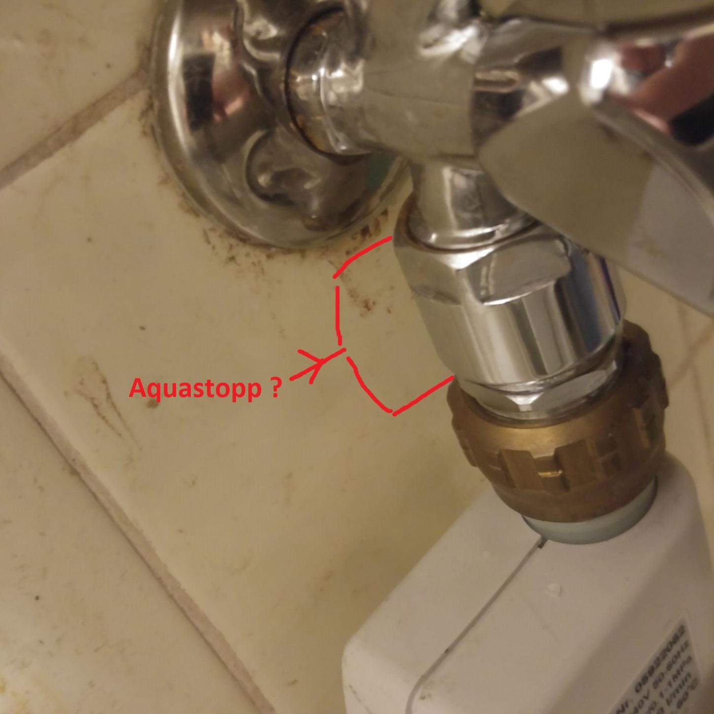 Aquastop Waschmaschine Anschliessen