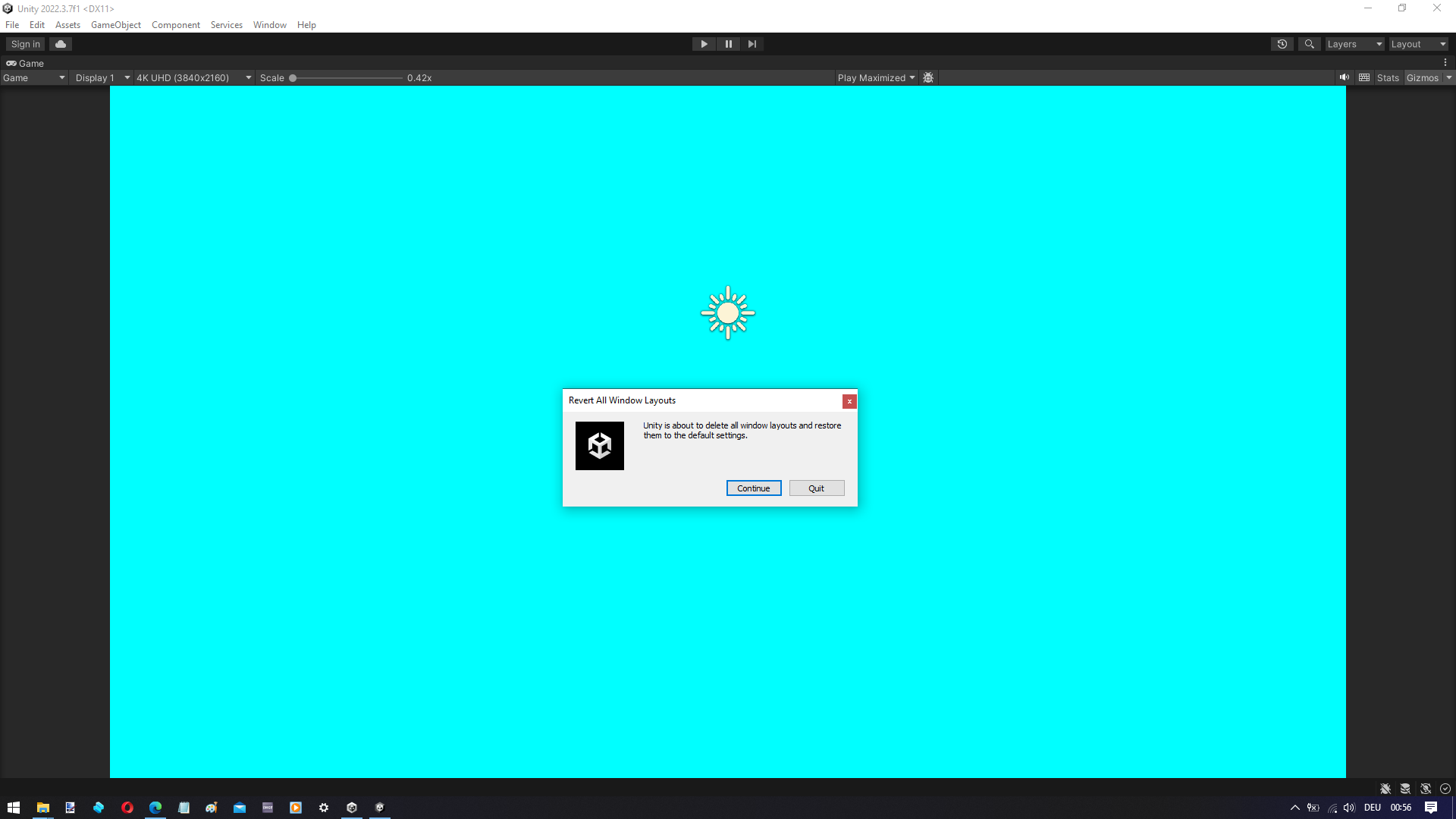 Weirder Fehler Bei Unity Windows Windows 10 Programmiersprache