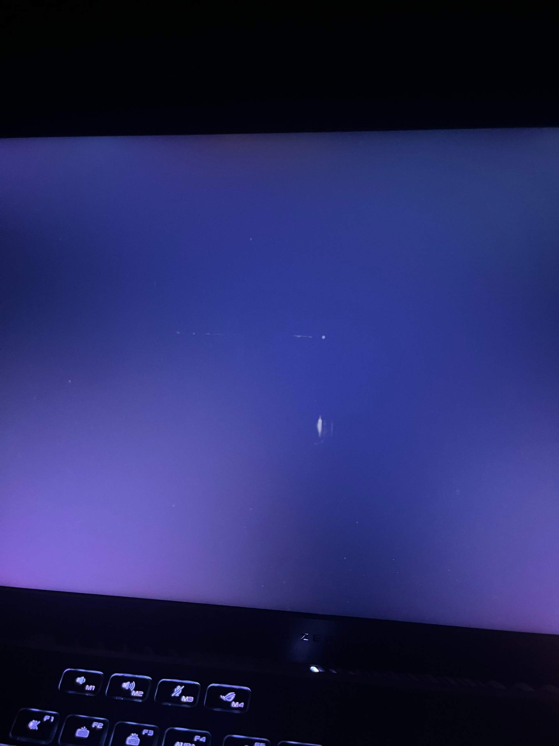 Weißer Strich/Punkte auf dem Bildschirm? (Laptop, Display)