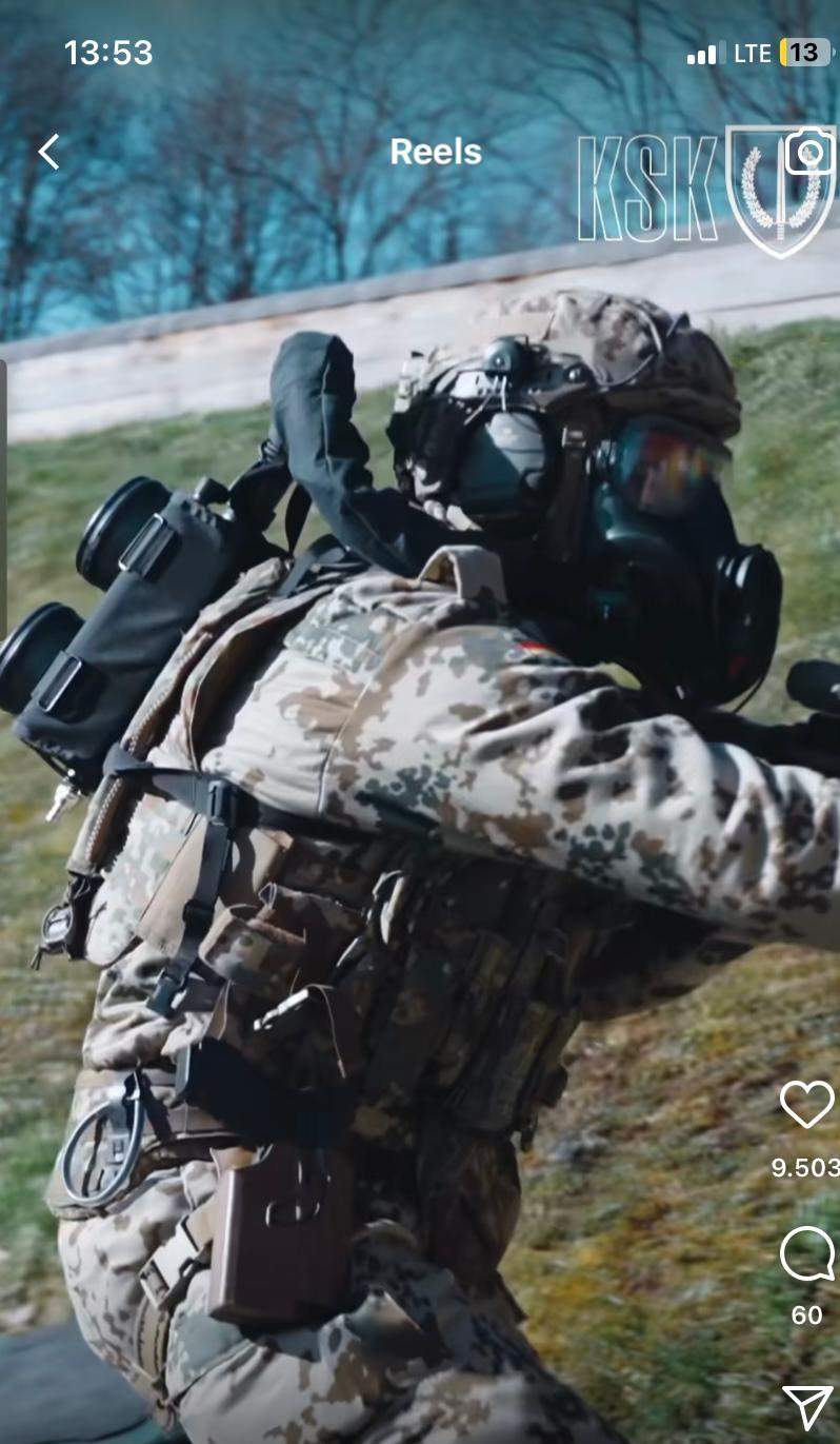 Welche ABC Maske ist das vom Ksk? (Bundeswehr, Militär, Bundeswehr-Karriere)