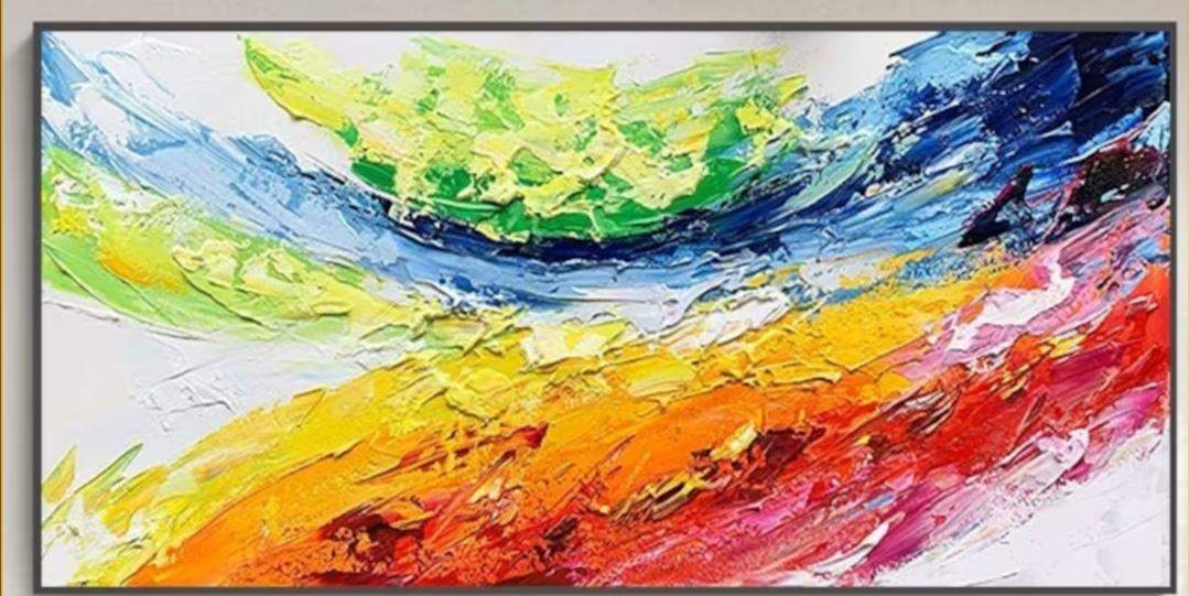 Welche Abstrakte Künstler benutzen so eine Technik? (malen, Malerei ...