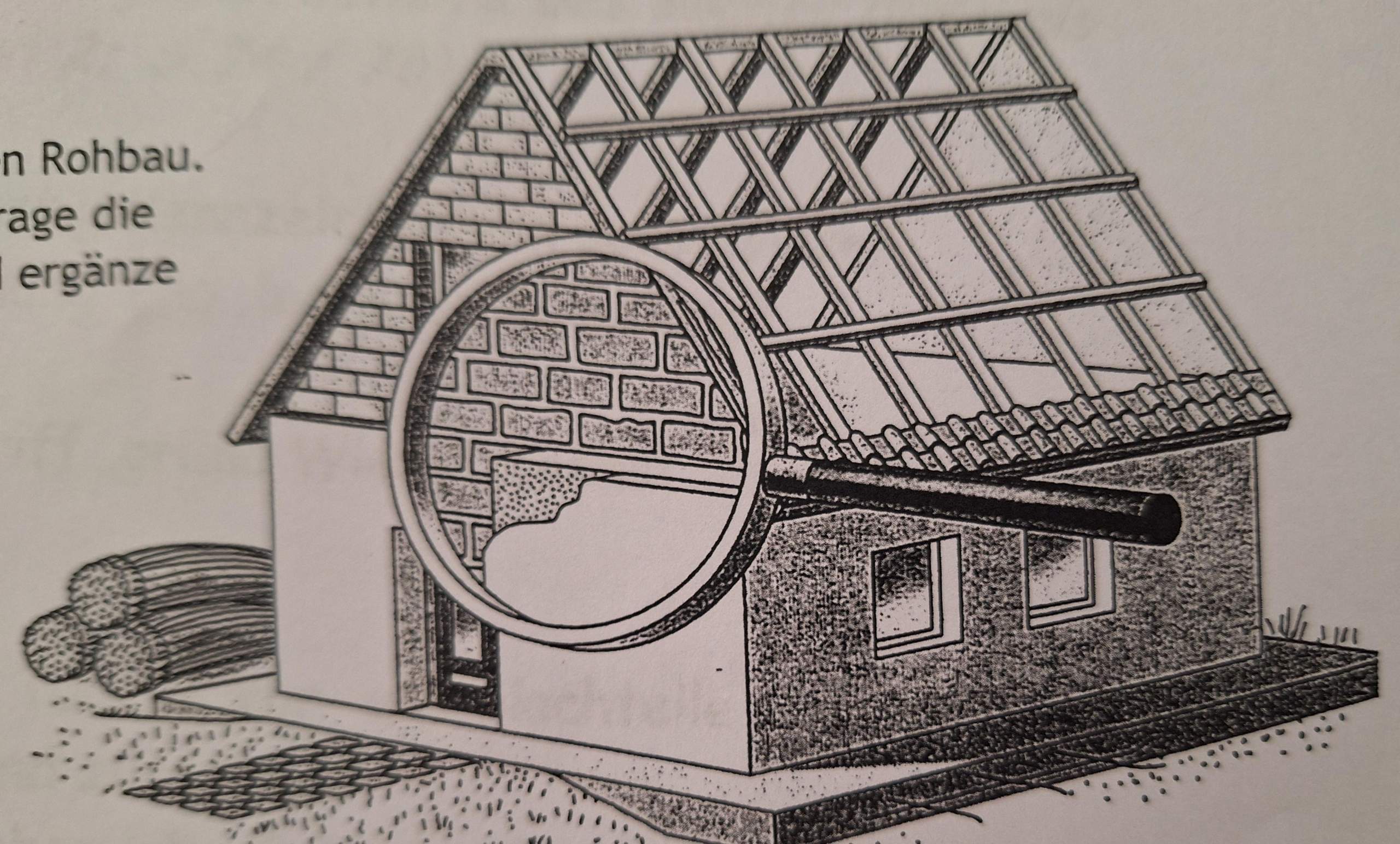 Welche Baustoffe wurden alles in dem Haus verbaut? (Material)