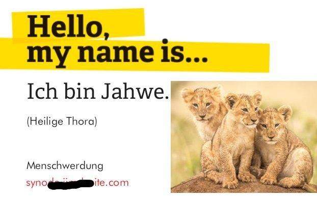 Welche Bedeutung hat JAHWE? (Religion, Gott)