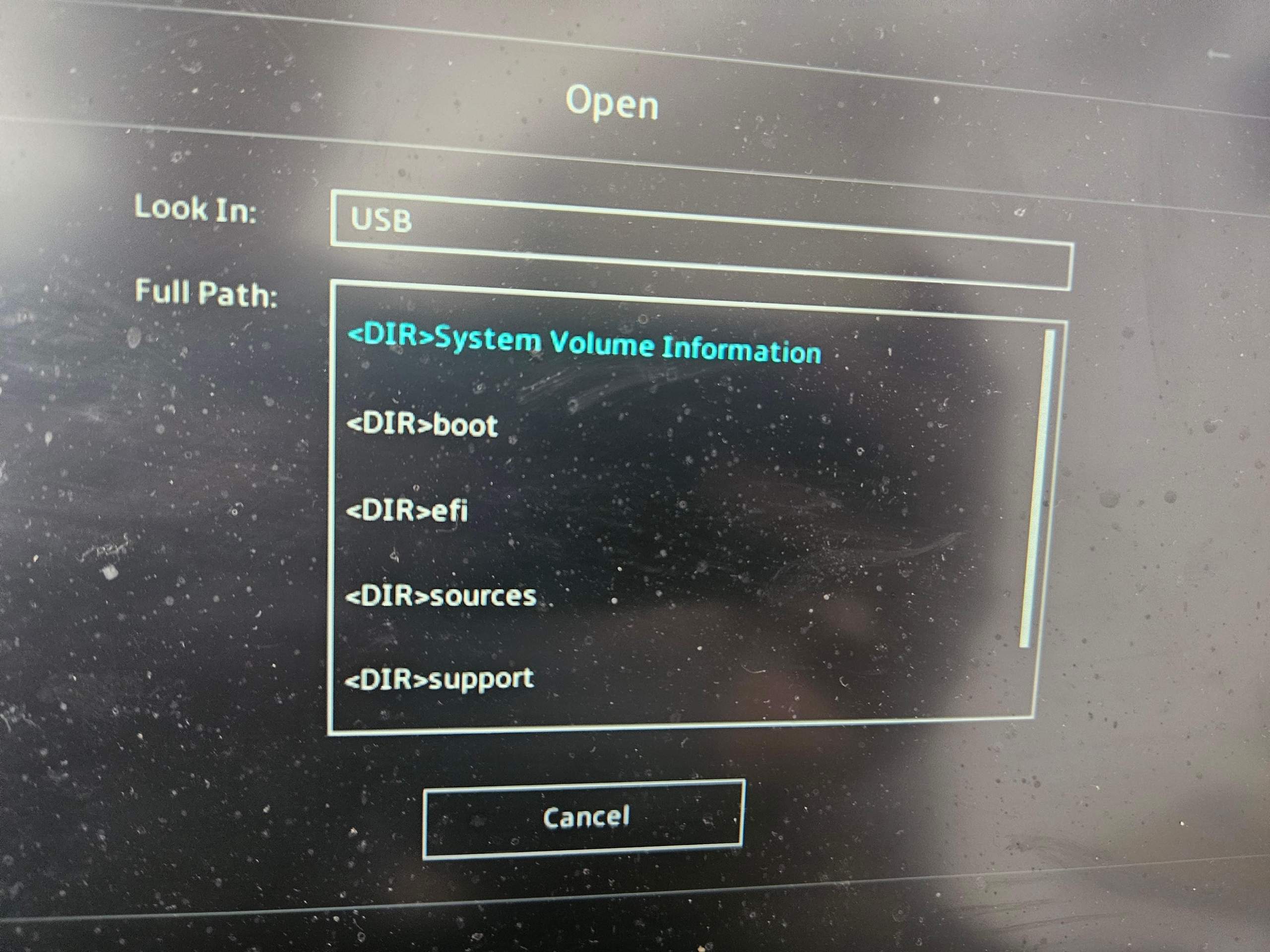 Welche Bootdatei? (Windows, BIOS, USB-Stick)