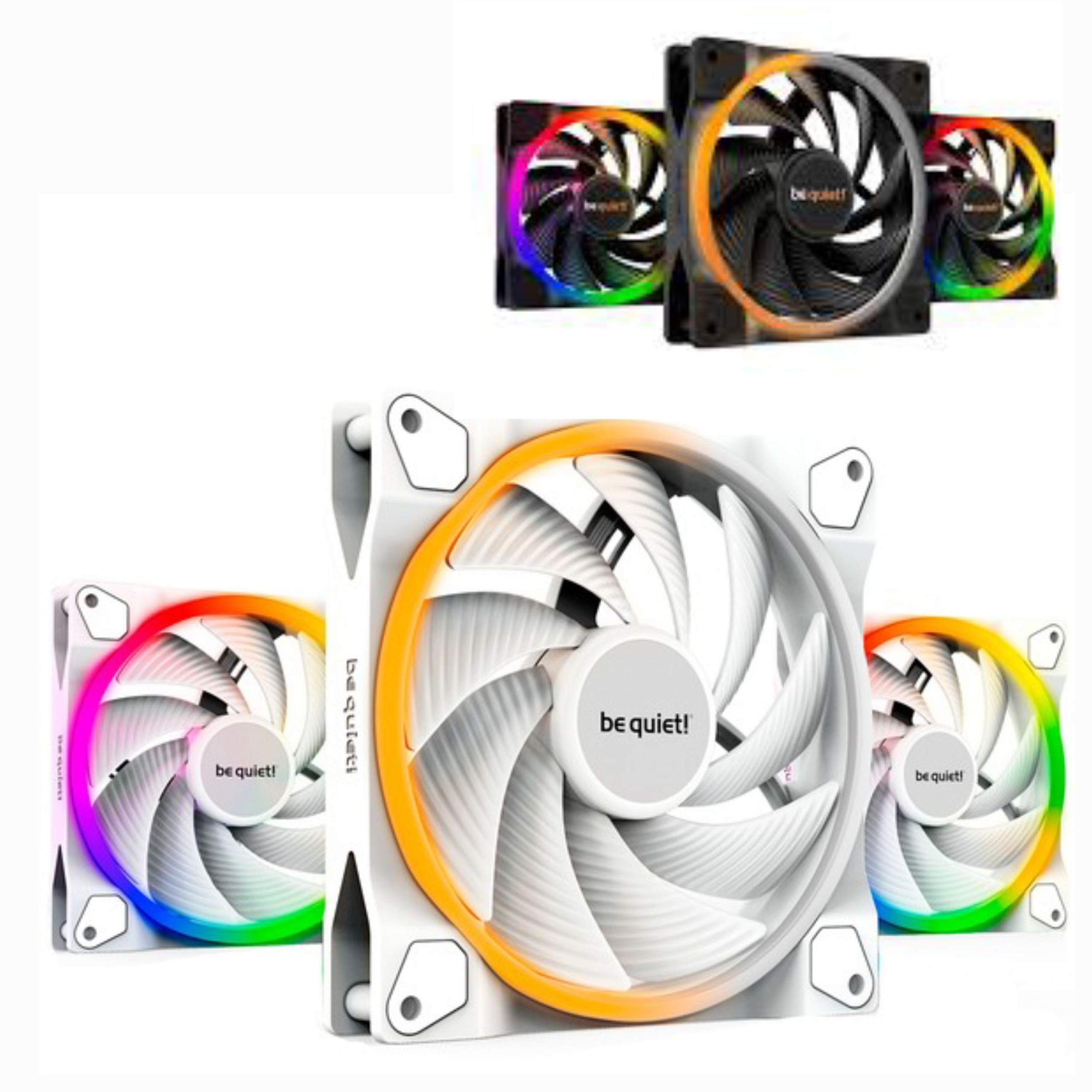 Welche Farbe der Lüfter würdet ihr für ein schwarzes Gehäuse nehmen ...