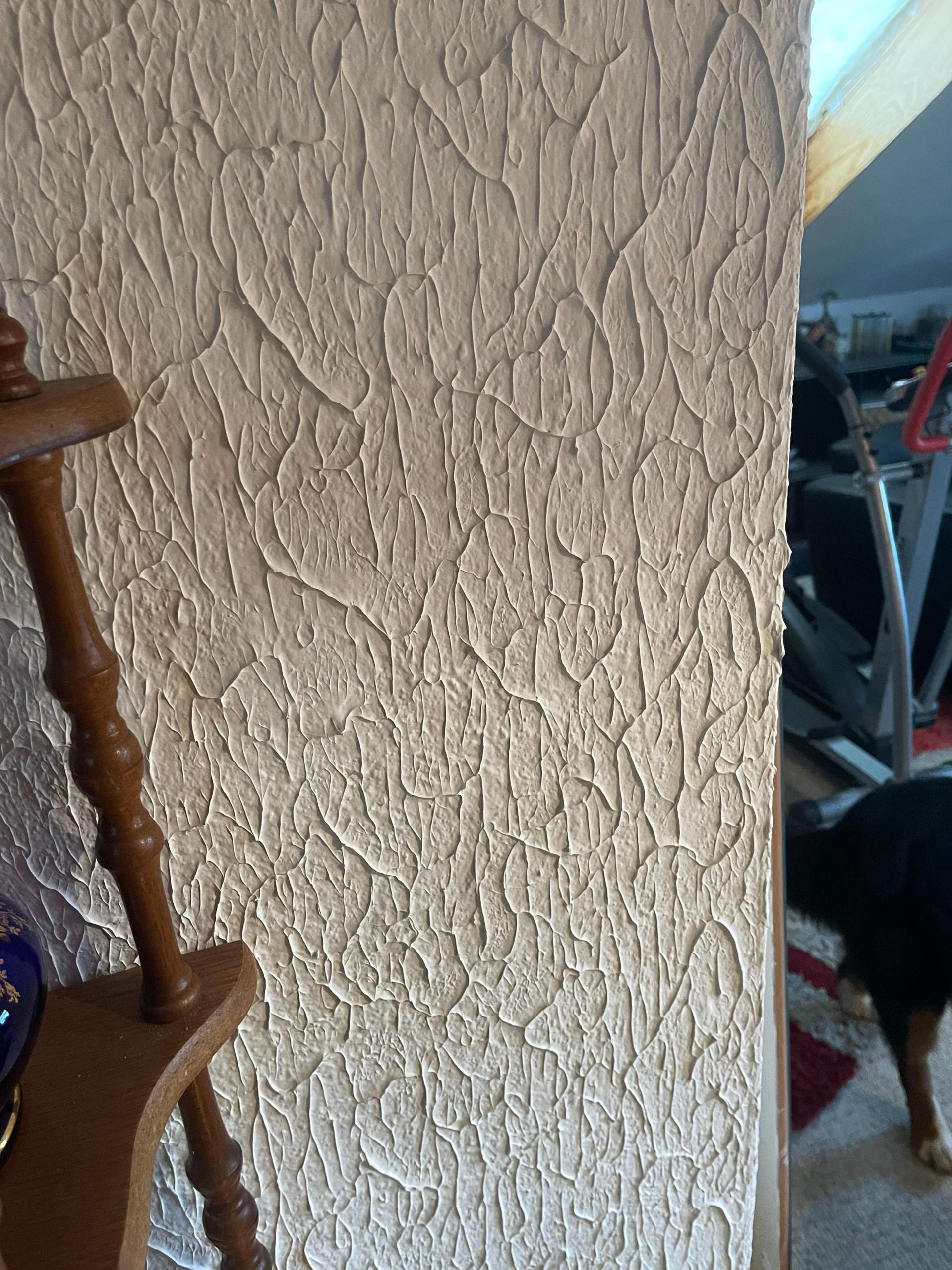 Welche Form von Wandputz ist das? (Wohnung, heimwerken, Wand)