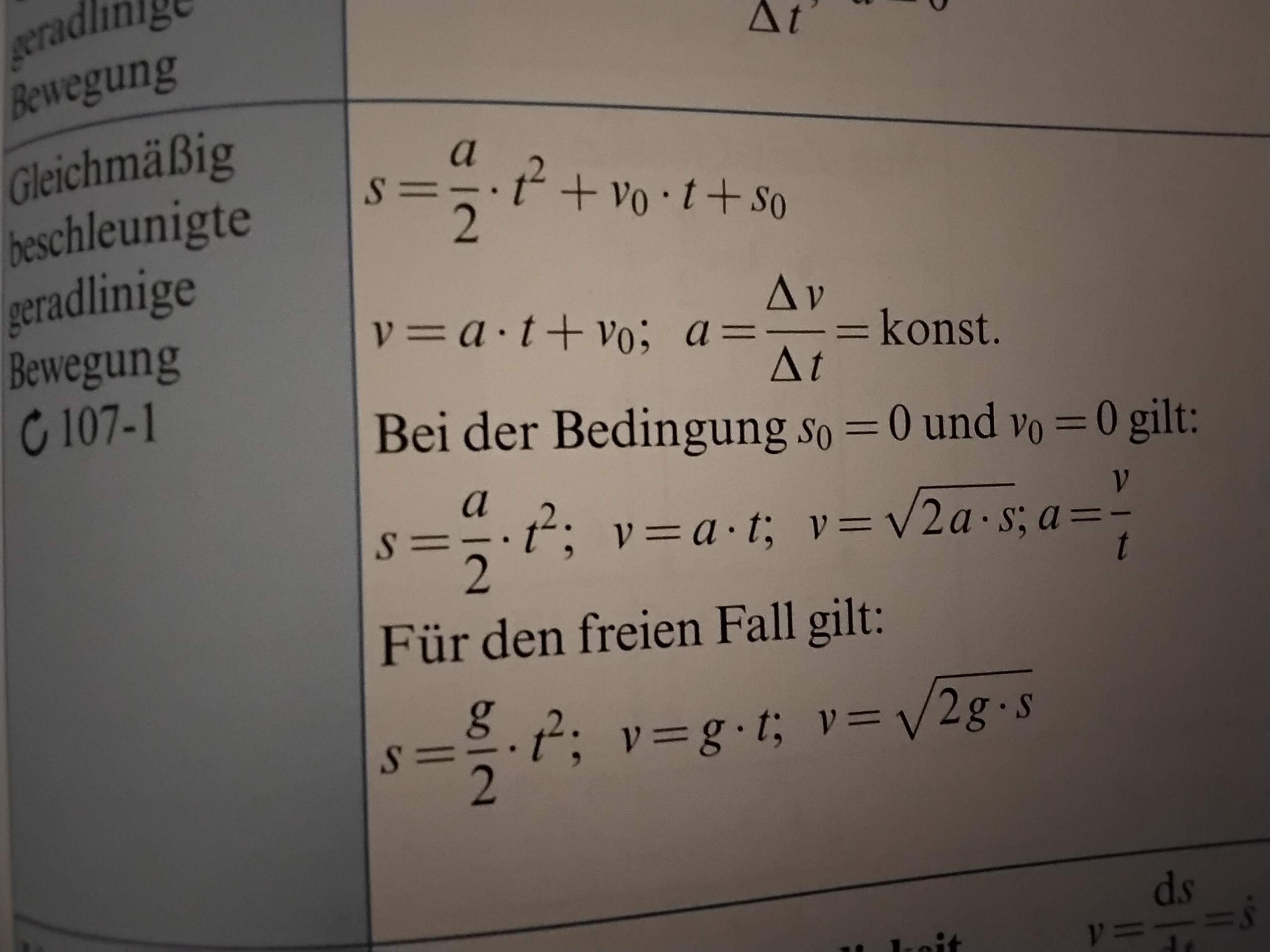 Welche Formel muss ich auswendig wissen am besten? (Physik ...