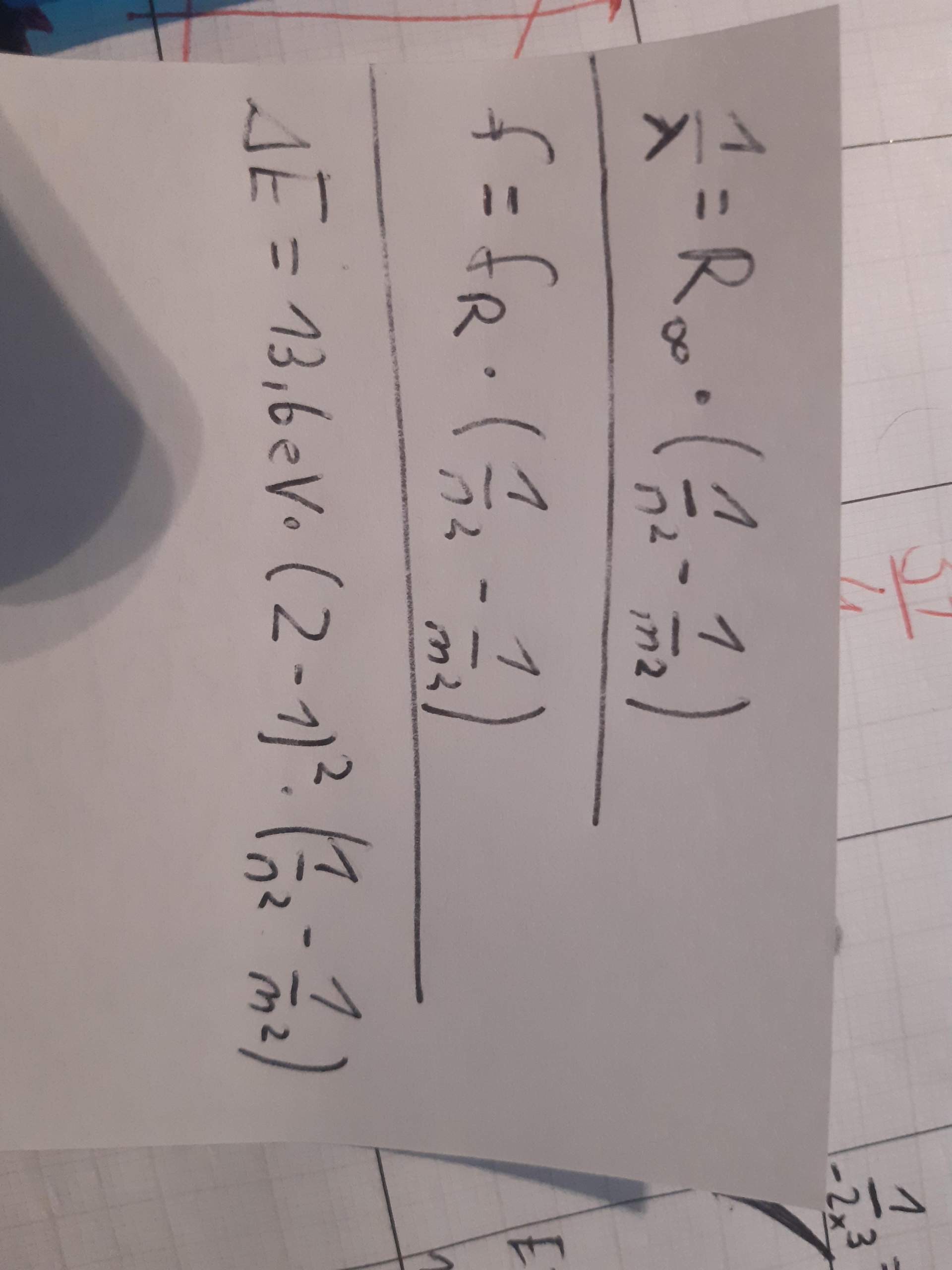 Welche Formel wofür? (Computer, Physik)