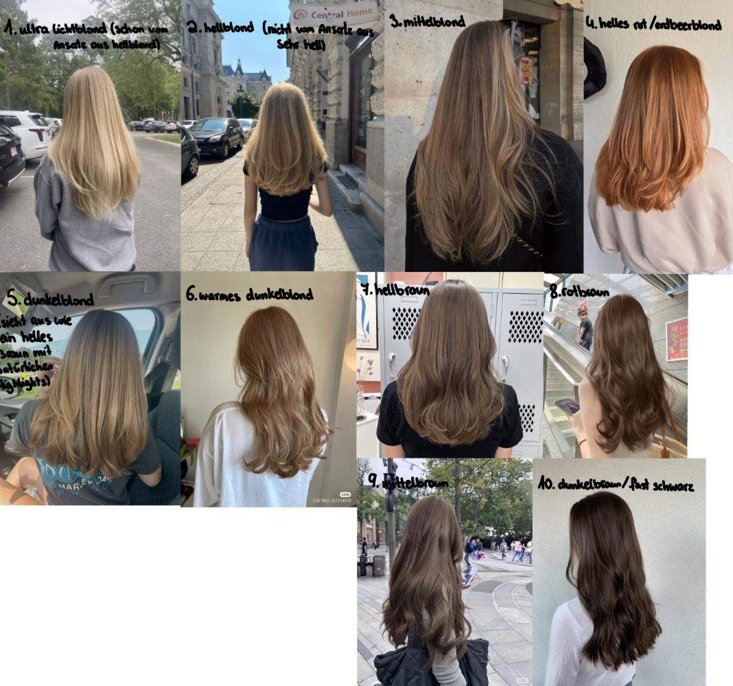 Welche Haarfarbe habt ihr von Natur aus am ehesten? (Haare, Aussehen ...