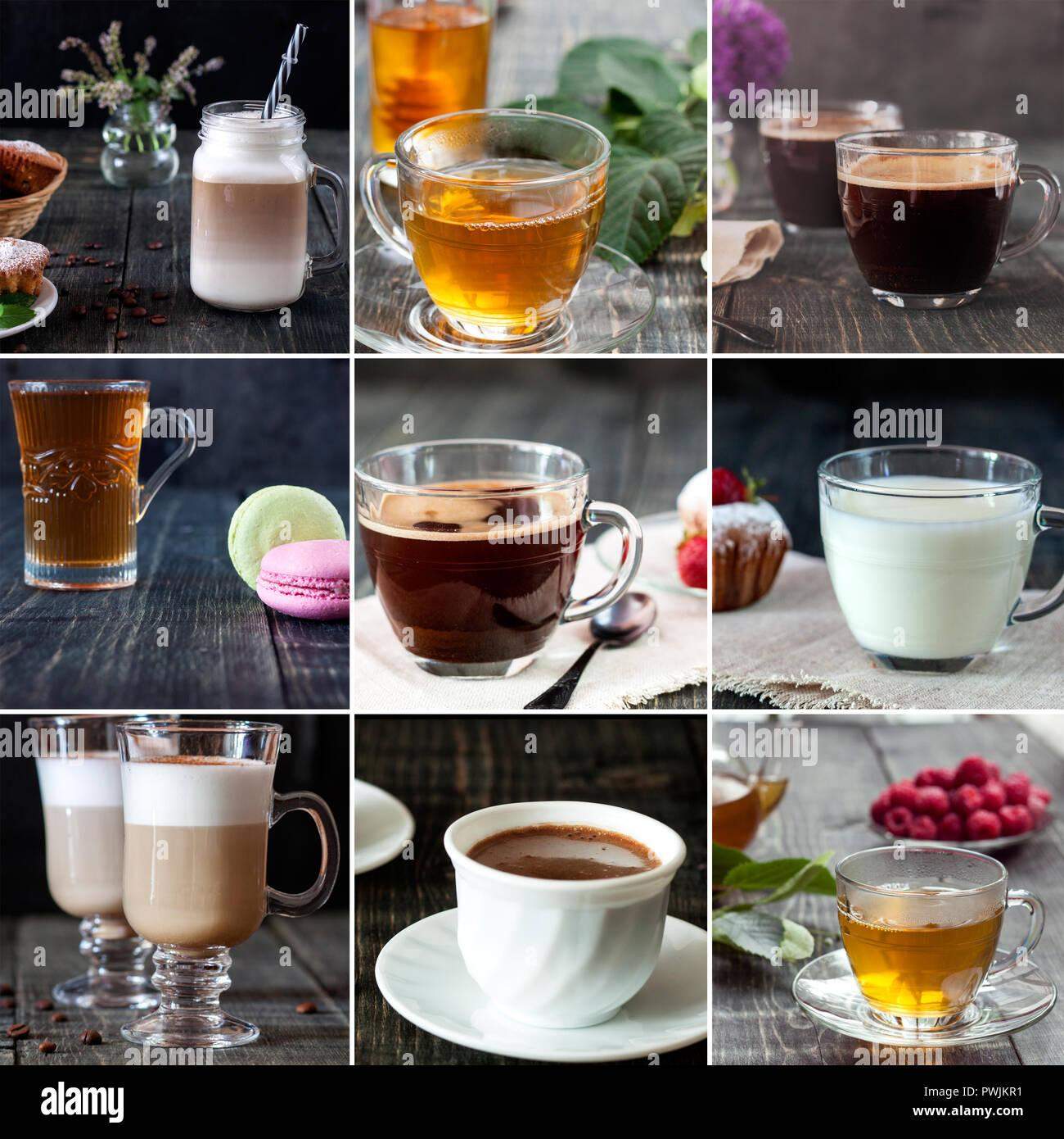 Kaffee Tee Kombination