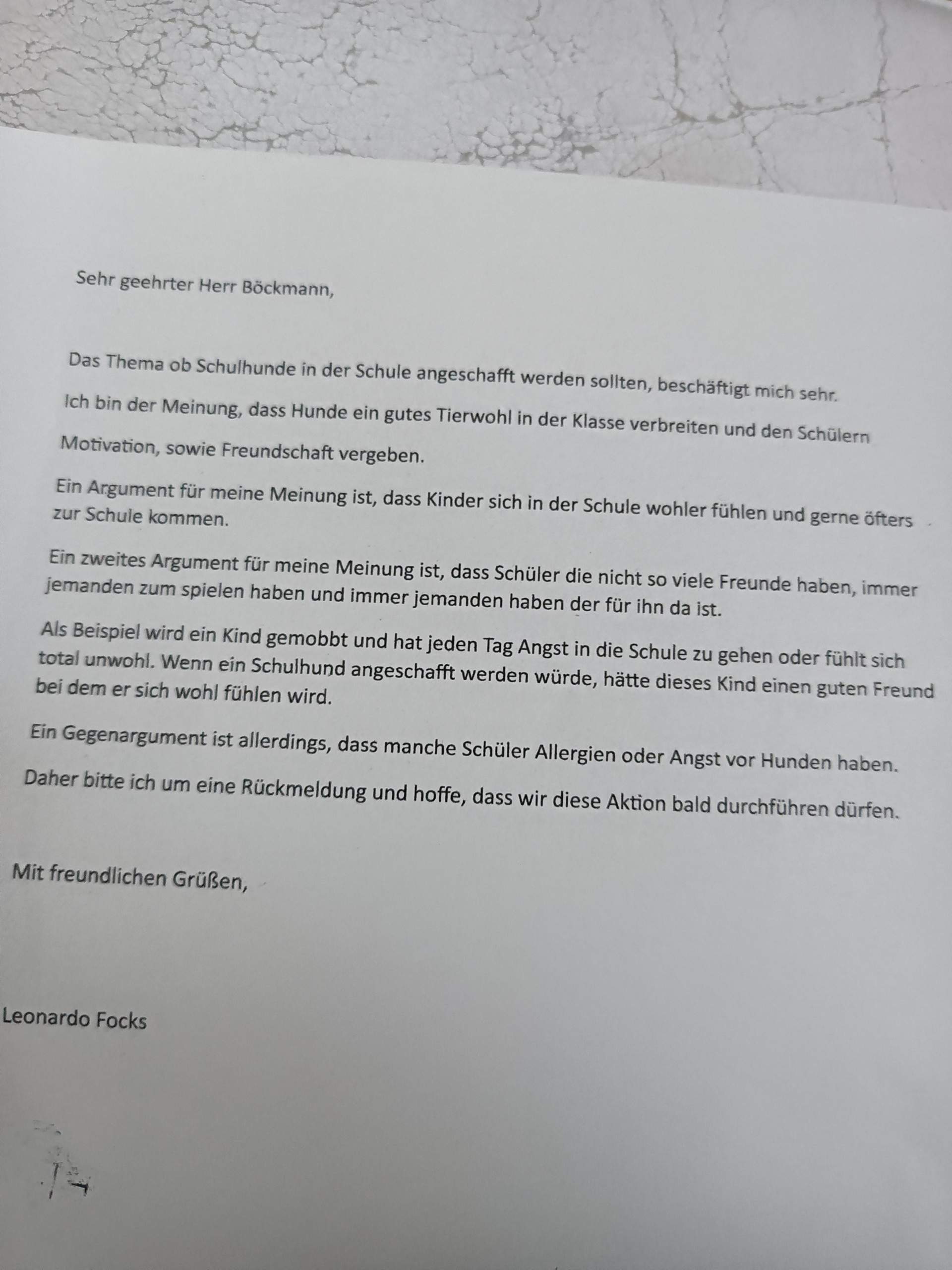 Welche Schulnote würdet ihr hierfür Geben? Wenn ihr +/- geben wollt ...