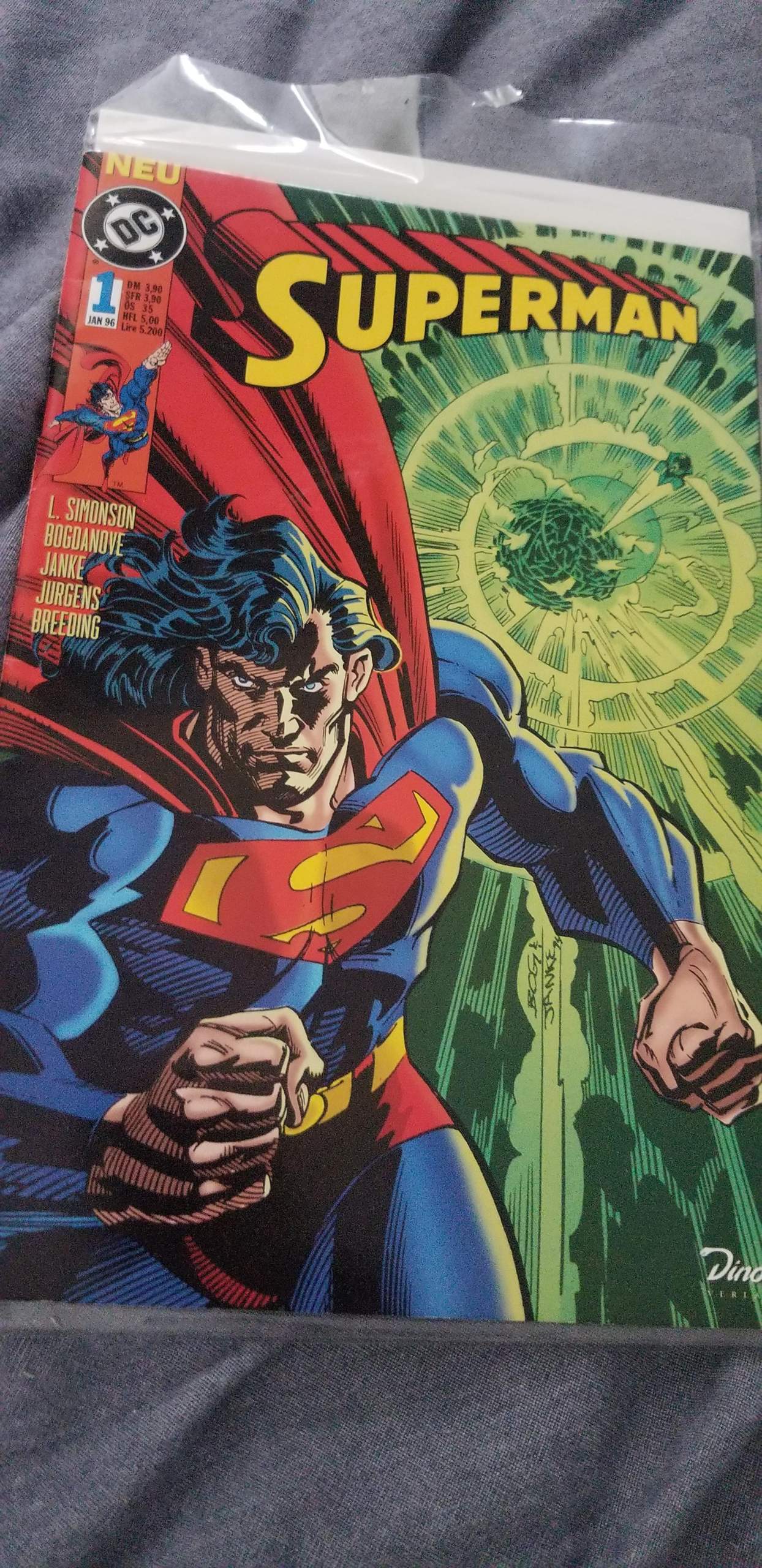 Welche Superman saga ist das oder wo gehört diese Reihe zu (1994 von ...