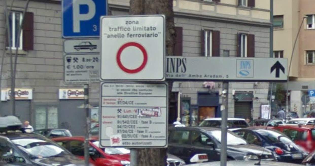 welche ZTL Zone in Rom darf man befahren