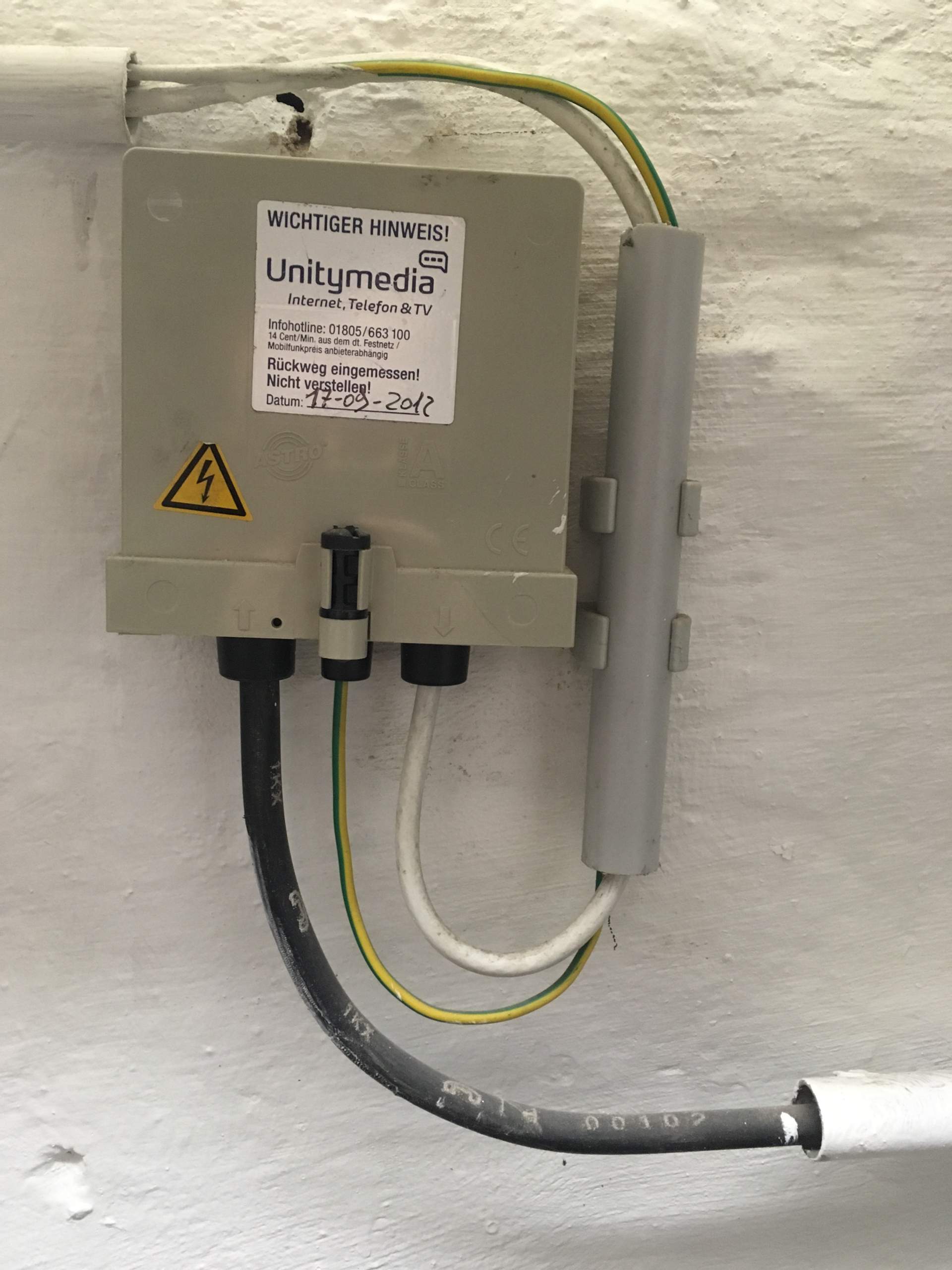 Welcher von diesen Kästen ist mein APL (internet)? (Technik ...