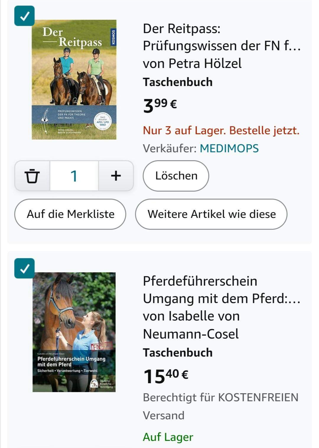 Welches Buch für den Reiterpass? (Reiten)