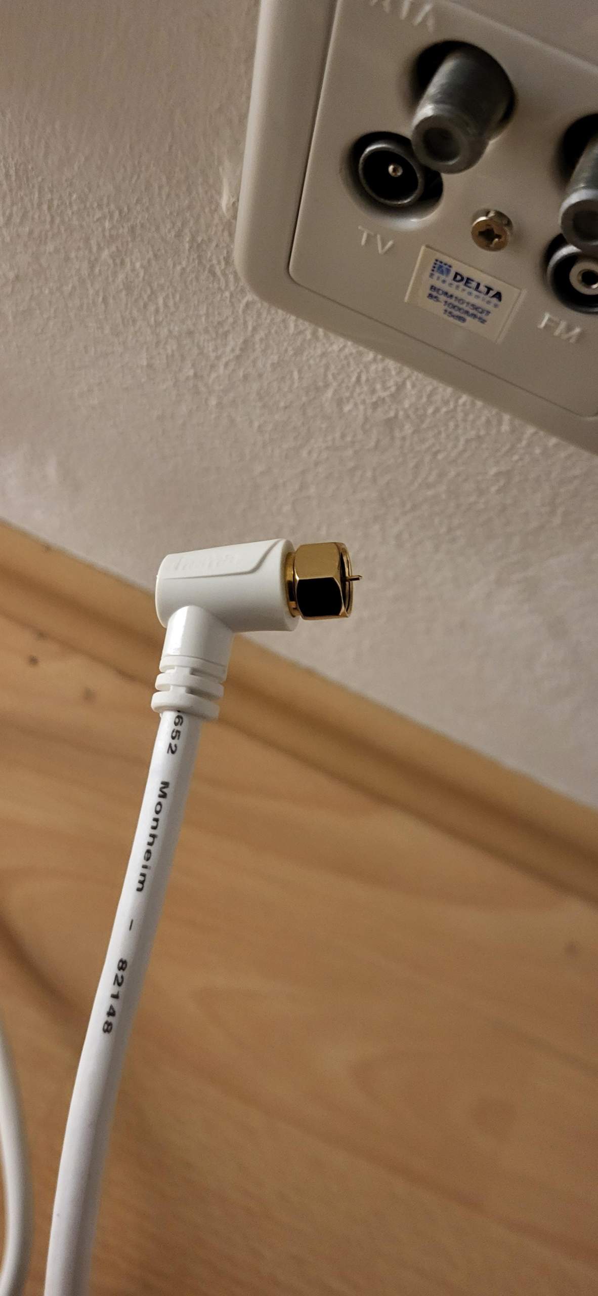 Welches Kabel für die TV Steckerbuchse? (Fernsehen, Fernseher, Anschluss)