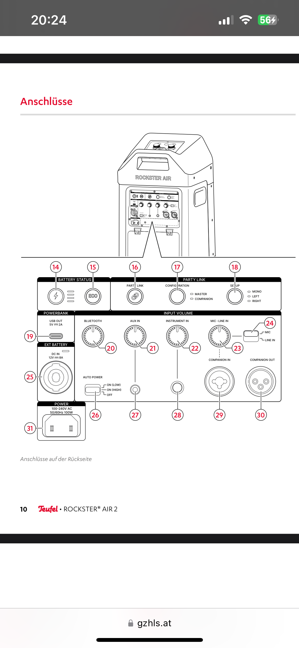 Welches Kabel verbindet den Harman/Kardon HKTS 200 Subwoofer mit einem ...