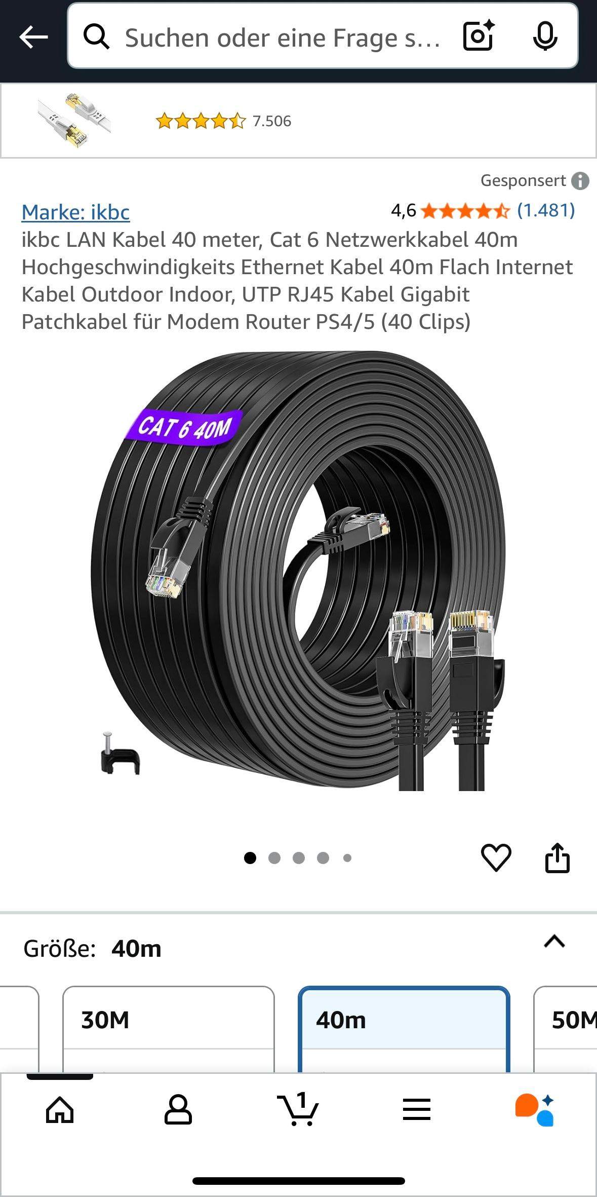 Welches LAN Kabel? (LAN-Kabel, Xbox Series S)