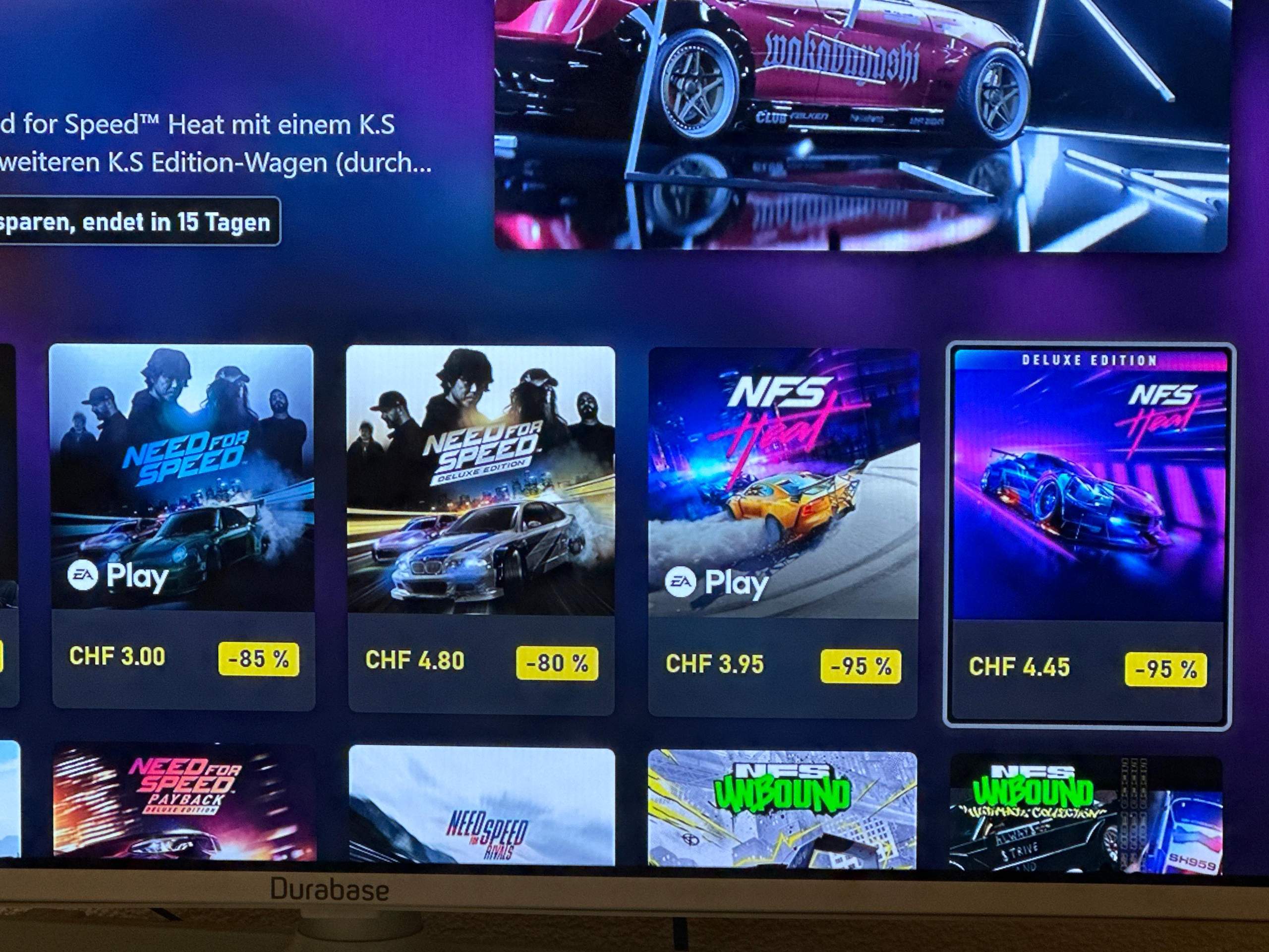 Welches NFS ist das beste? (Need for Speed, Xbox Series X)