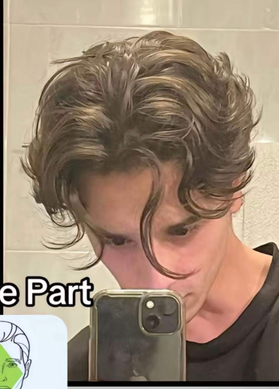 Welle in gerade Haare mit Dauerwelle? (Jungs, Männer, Aussehen)