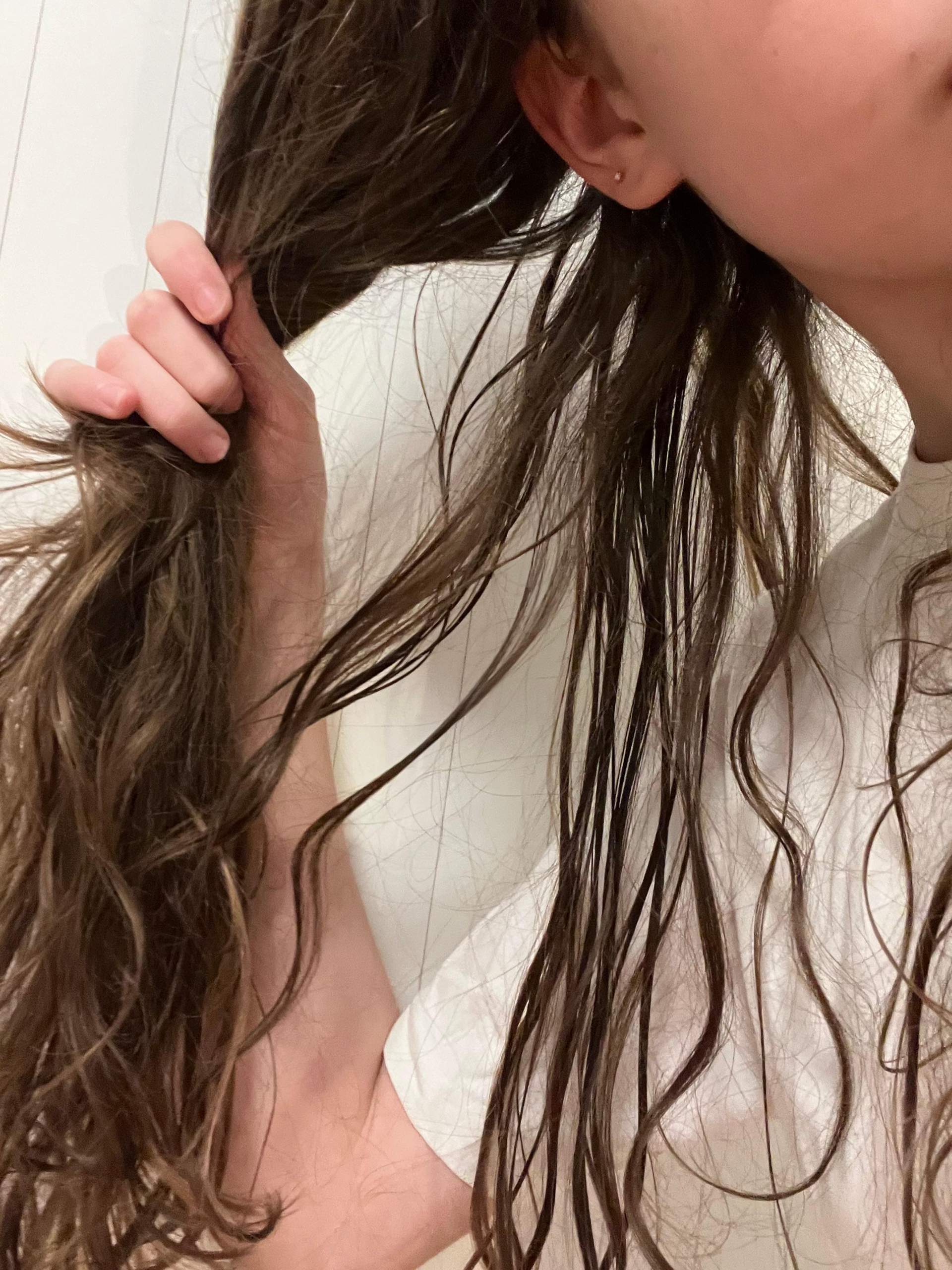 wellige haare? (Mädchen, Wellen, glatte Haare)