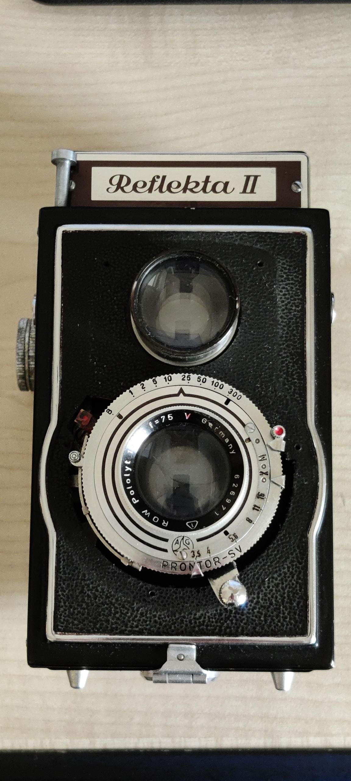 Welta Reflekta II Verschluss spannt nicht? (Kamera, Foto, Reparatur)