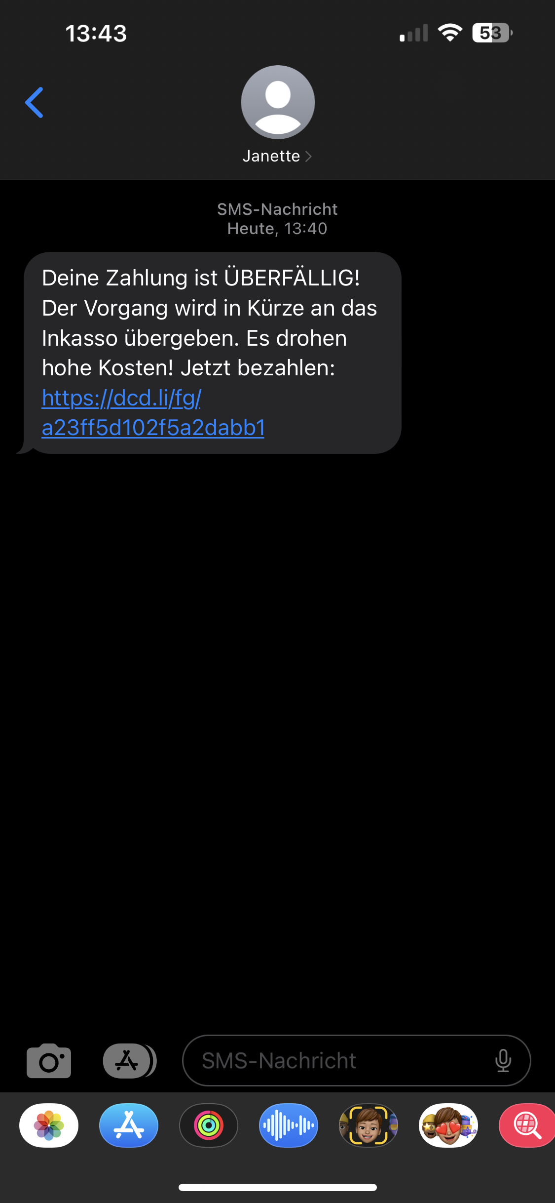 Wer ist das und was wollen die von mir? (Instagram, Scam)