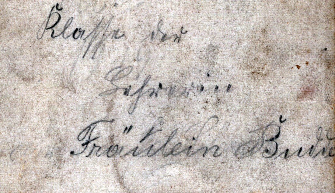 Wer kann es lesen - eine alte Handschrift von damals? (Schrift ...