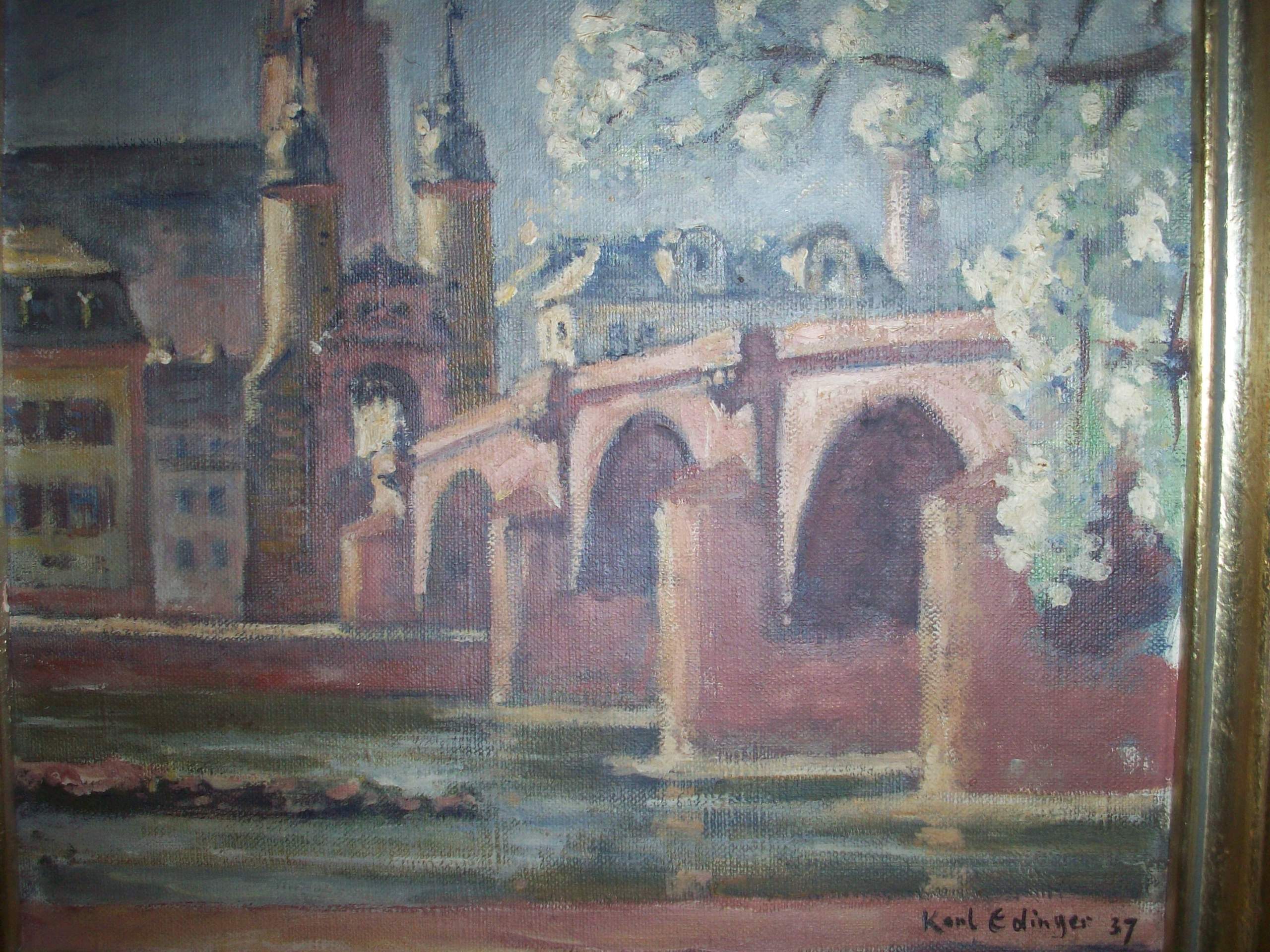 Wer kennt den Maler Karl Edinger (Bilder, Kunstwerk)