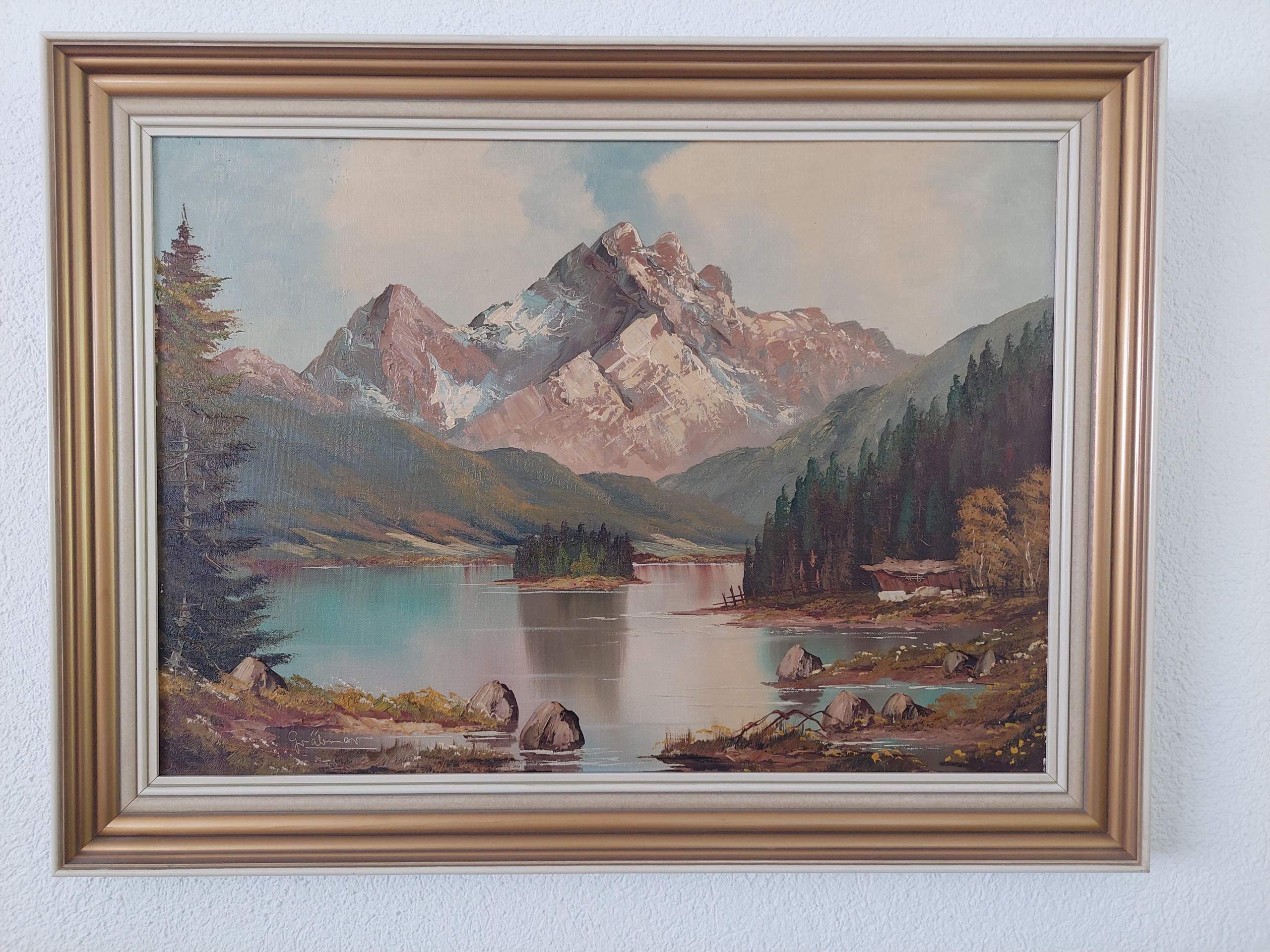 Wert Bild Gräbner? (Künstler, Malerei, Gemälde)