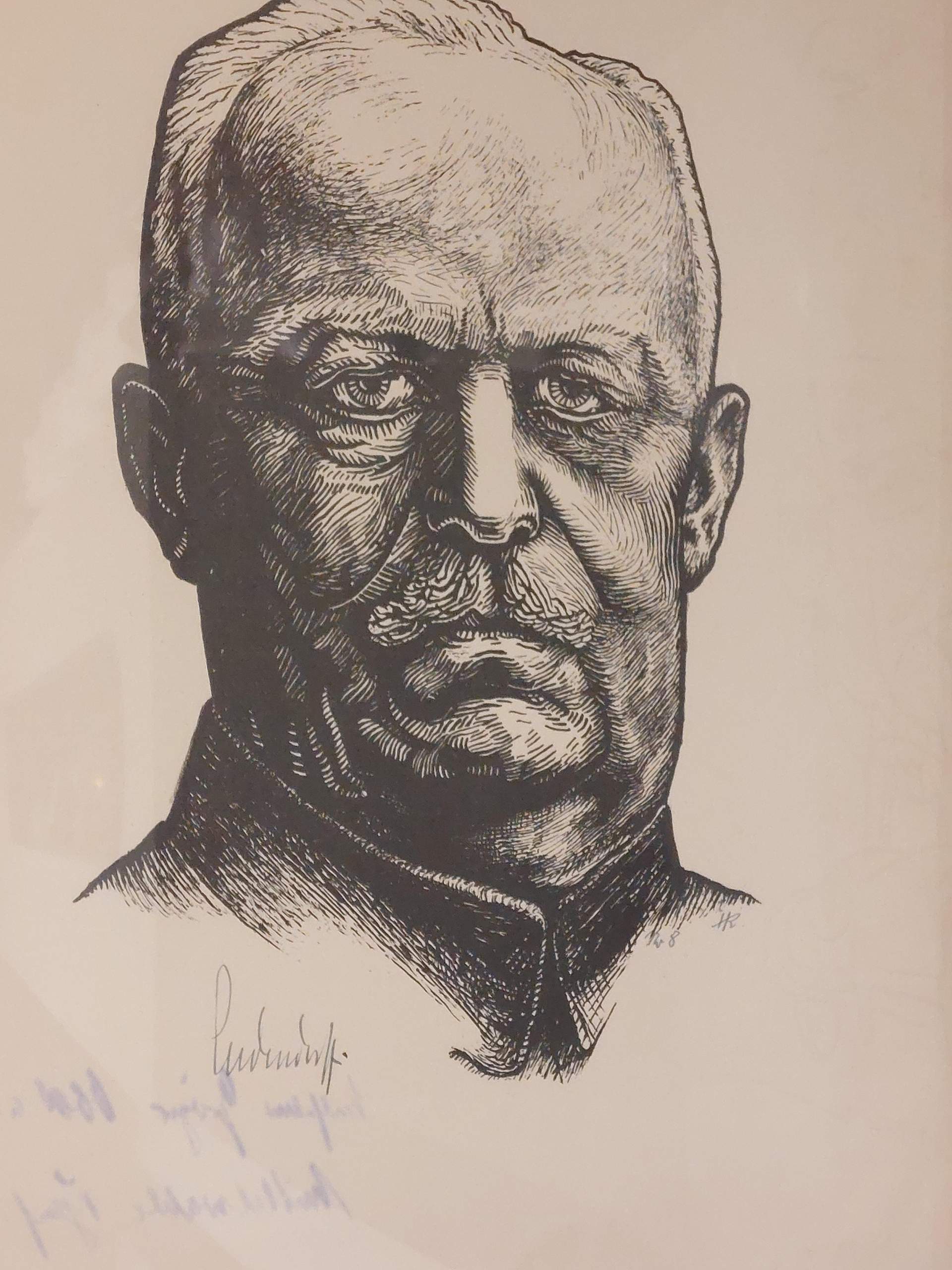 Wert von Ludendorff autogramm? (Gemälde, Antiquitäten, Wertschätzung)
