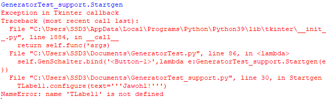 Wie ändert man die Label Text unter Python durch Button klick ...