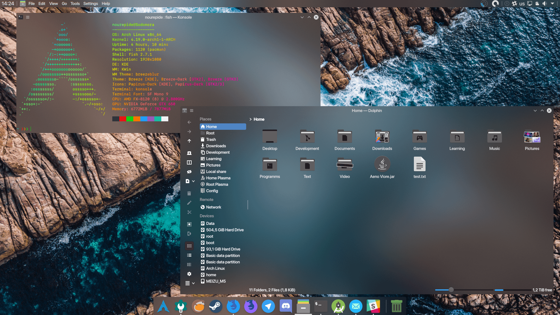 Wie bedient ihr euren Linux Desktop am liebsten? (Computer, Technik, PC)