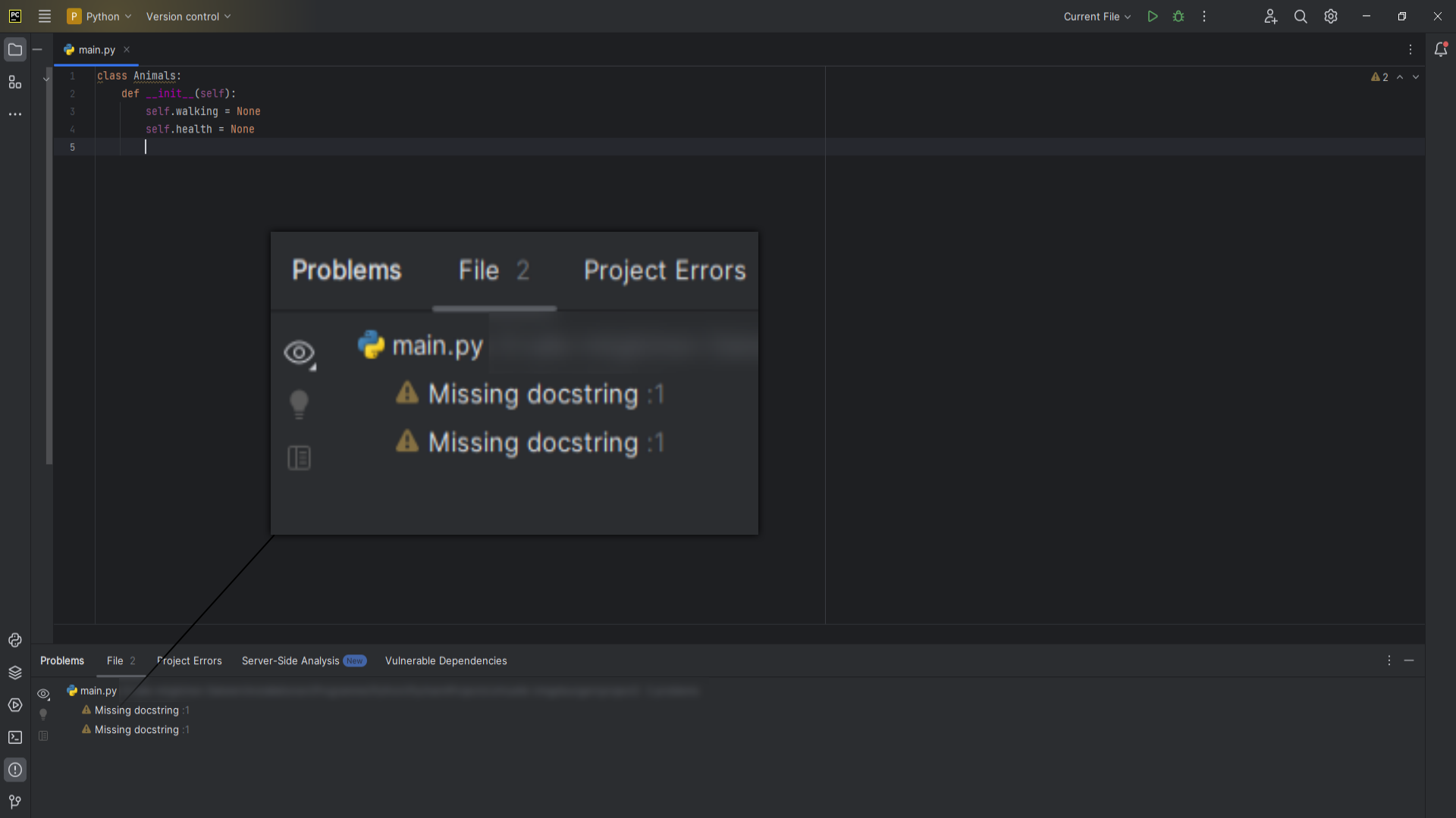 Wie behebe ich diese Fehlermeldung in Python? (Code, Programmiersprache, Python 3)
