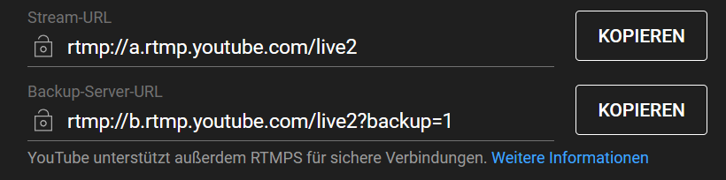 Wie bekommt man die Twitch Stream-URL? (Video, Kamera, Videospiele)