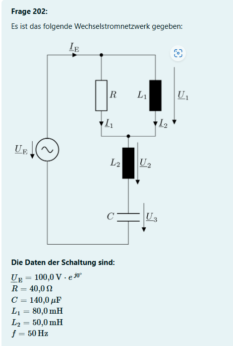 Wie berechne ich die gesuchten Werte? (Elektronik, Elektrotechnik, Schaltung)