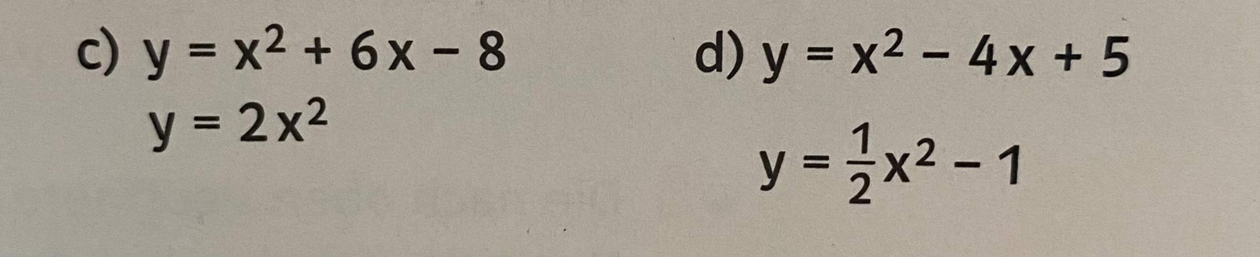 Wie berechne ich die Koordinaten der Schnittpunkte? (Schule, Mathematik, quadratische Funktion)