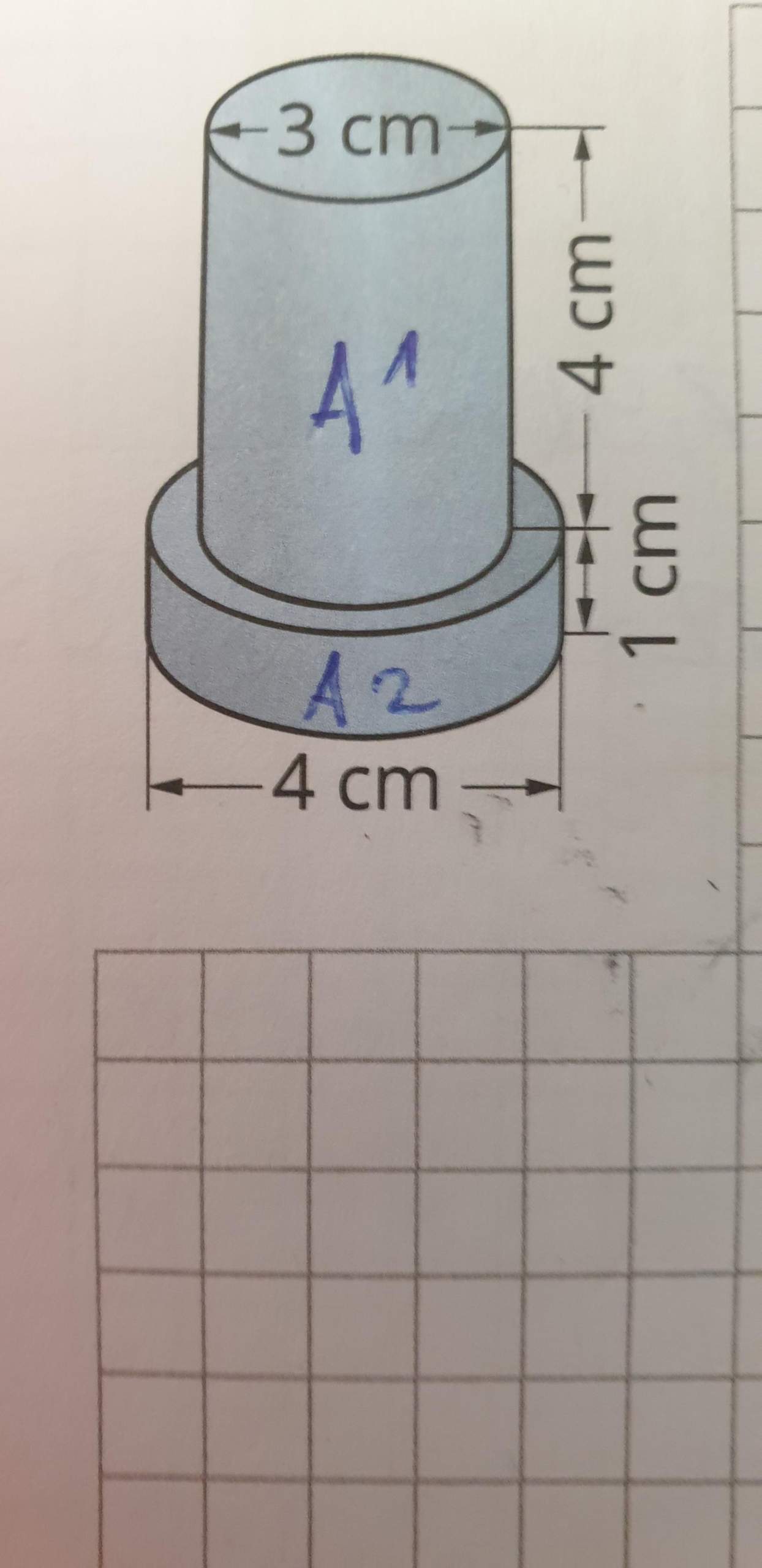 Wie berechnet man hier die Oberfläche und das Volumen? (Mathematik ...