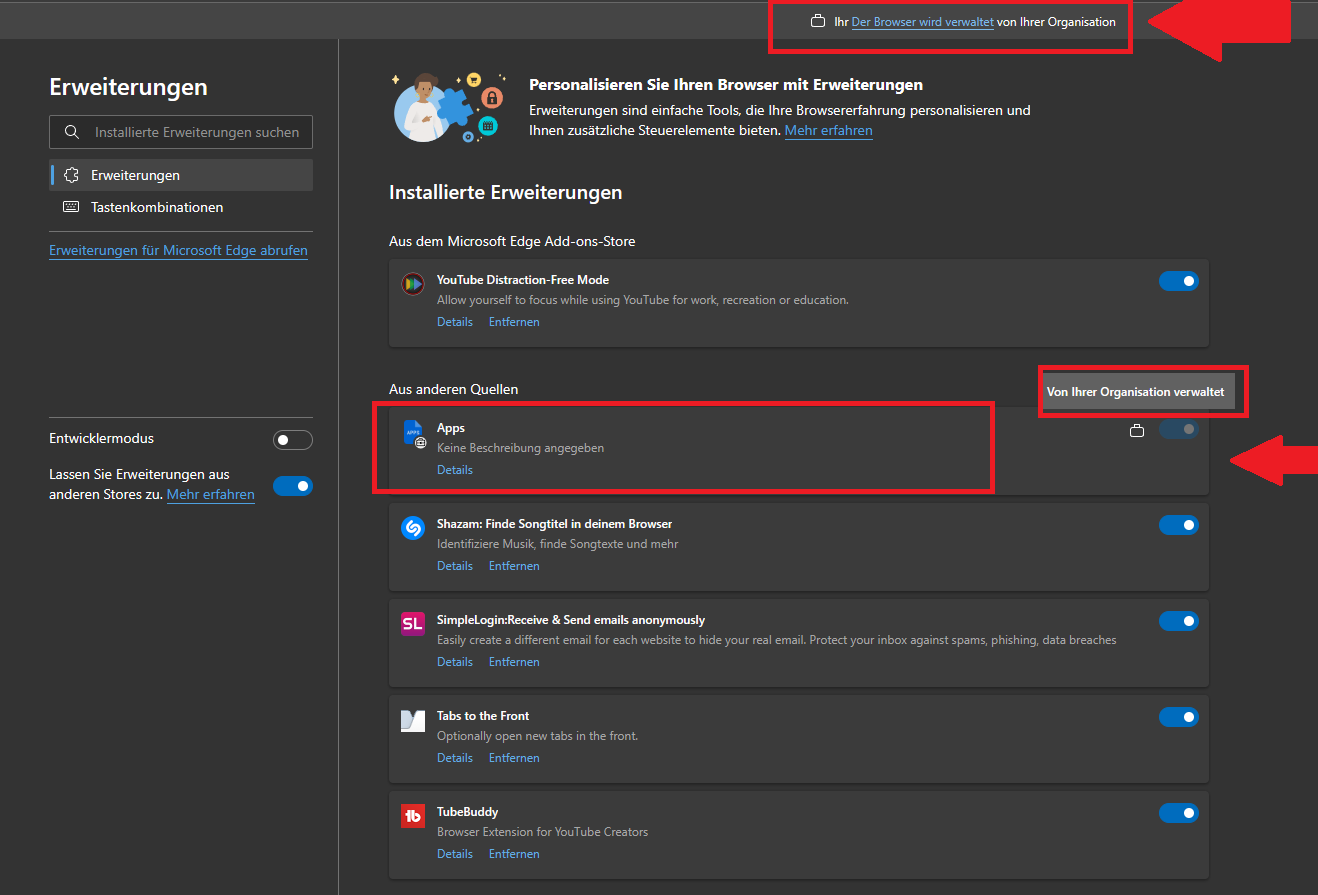 Wie entferne ich diese Malware (Komische Erweiterung im Browser)? (Computer, Informatik, IT ...