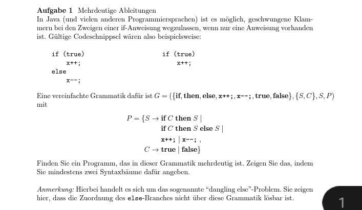Wie erstelle ich den Syntaxbaum? (Mathematik, Deutsch, Informatik)