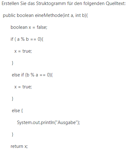 Wie erstelle ich dieses Struktogramm? (Computer, programmieren, Informatik)