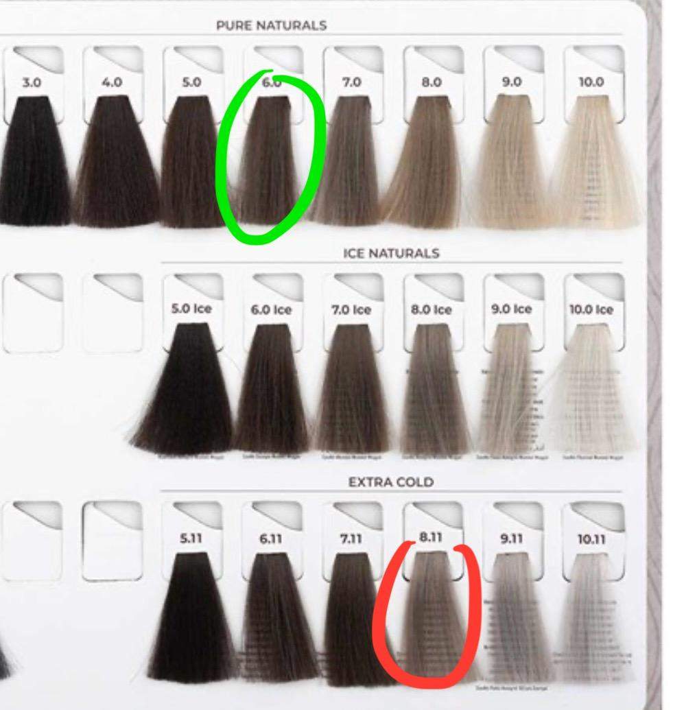 Wie färbe ich meine Haare zu 8.11? (Farbe, Friseur, Haarfarbe)